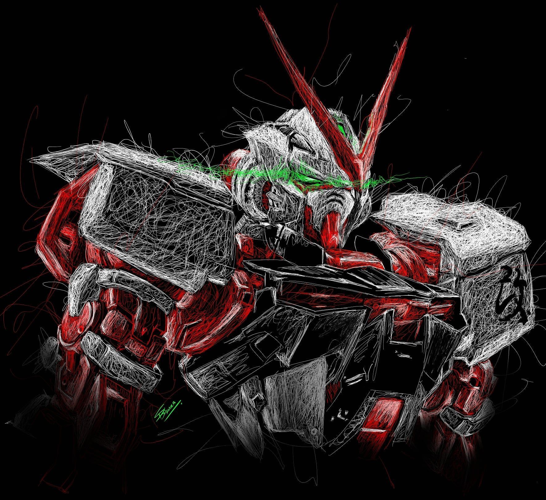 Gundam Red Wallpapers - Top Free Gundam Red Backgrounds - WallpaperAccess