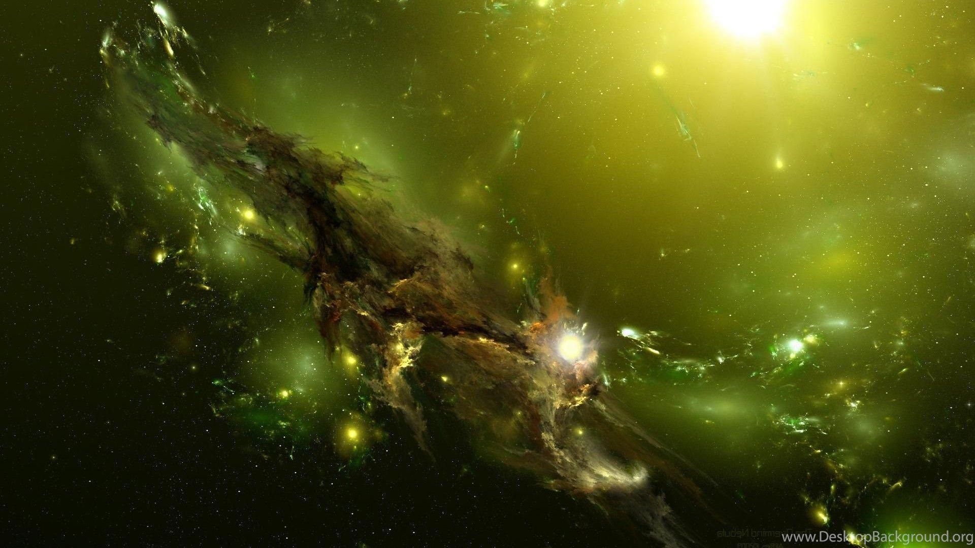Green Nebula Wallpapers - Top Free Green Nebula Backgrounds ...