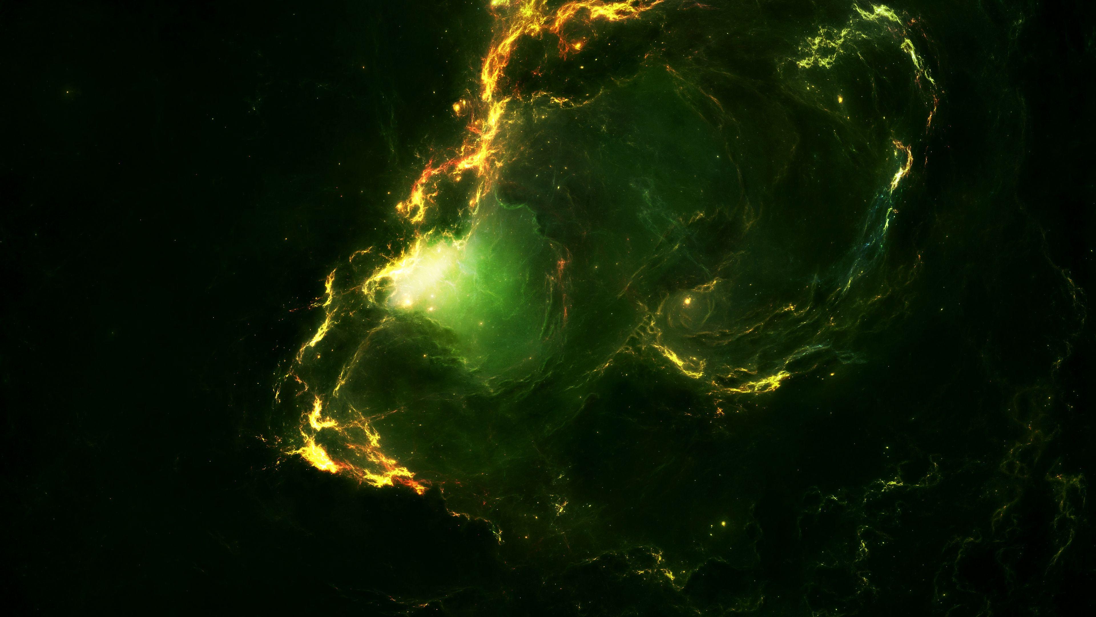 Green Nebula Wallpapers - Top Free Green Nebula Backgrounds ...