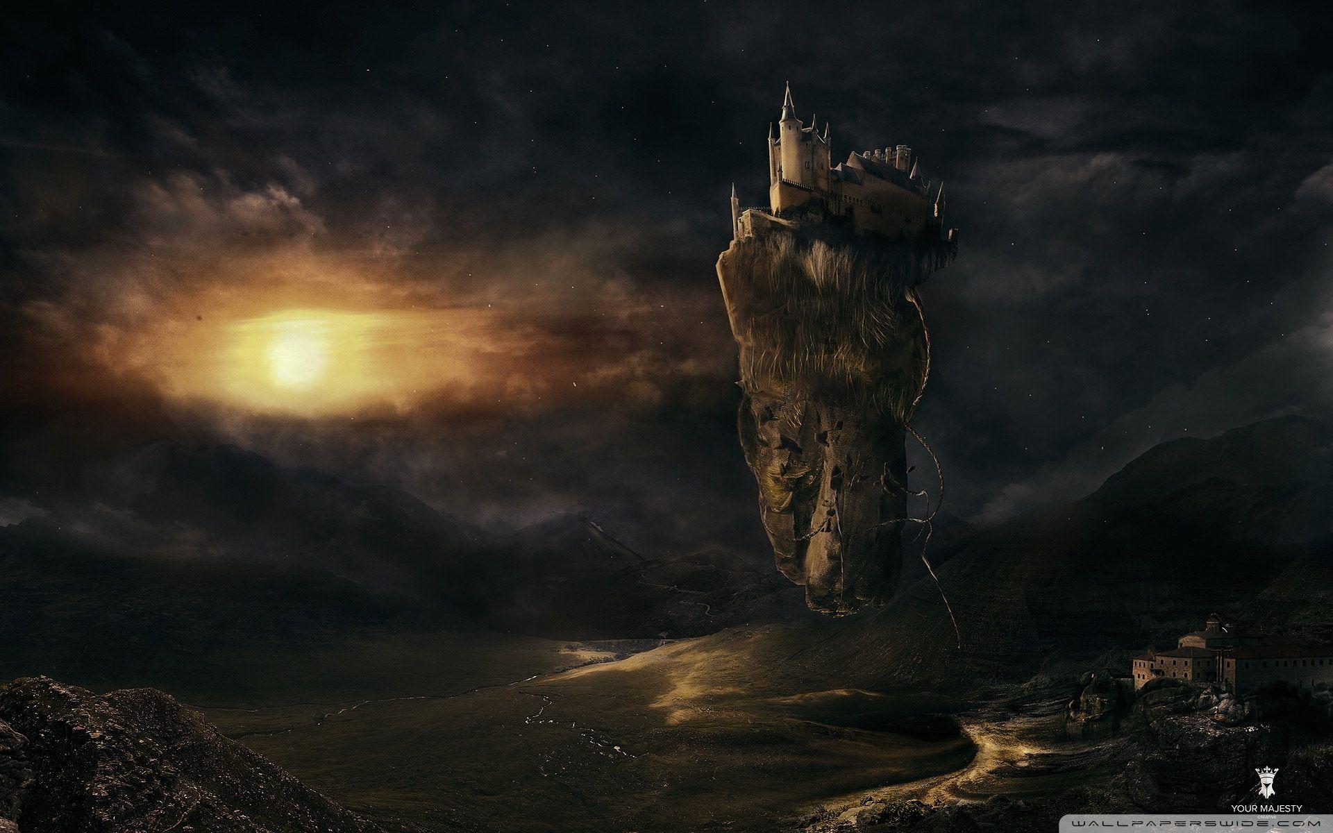 Castle in the Sky Wallpapers - Top Free Castle in the Sky Backgrounds ...