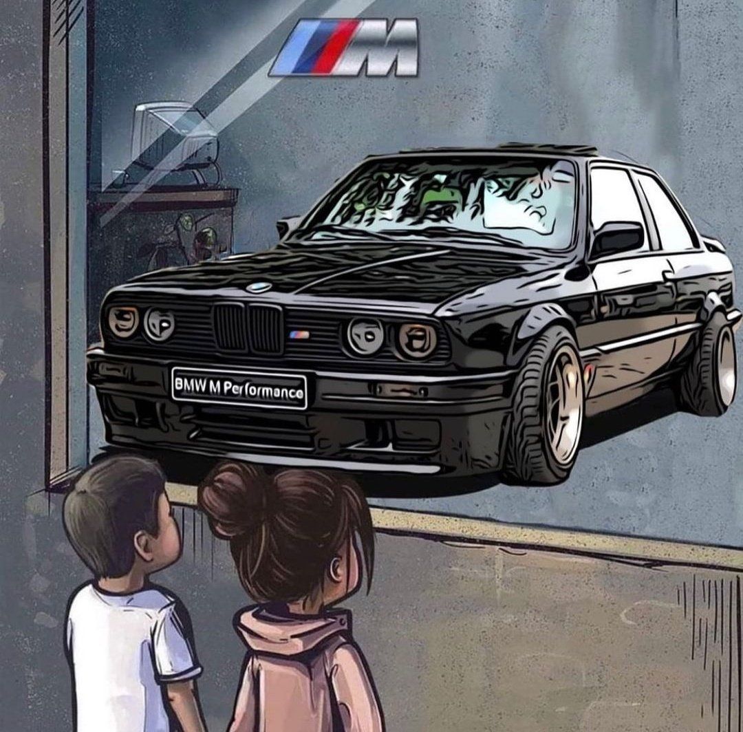 BMW Cartoon Wallpapers - Top Free BMW Cartoon Backgrounds - WallpaperAccess
