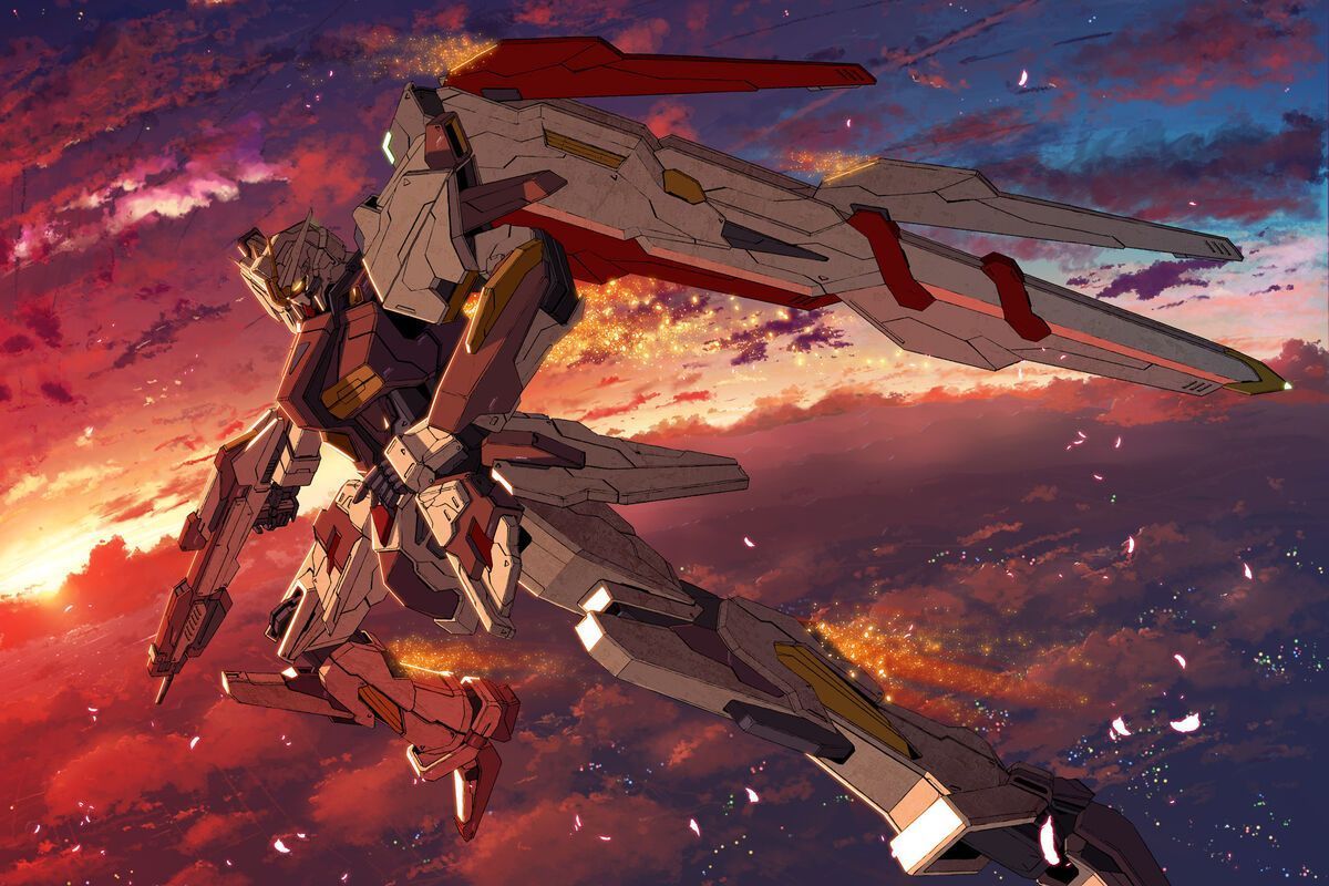 Red Gundam Wallpapers - Top Free Red Gundam Backgrounds - WallpaperAccess