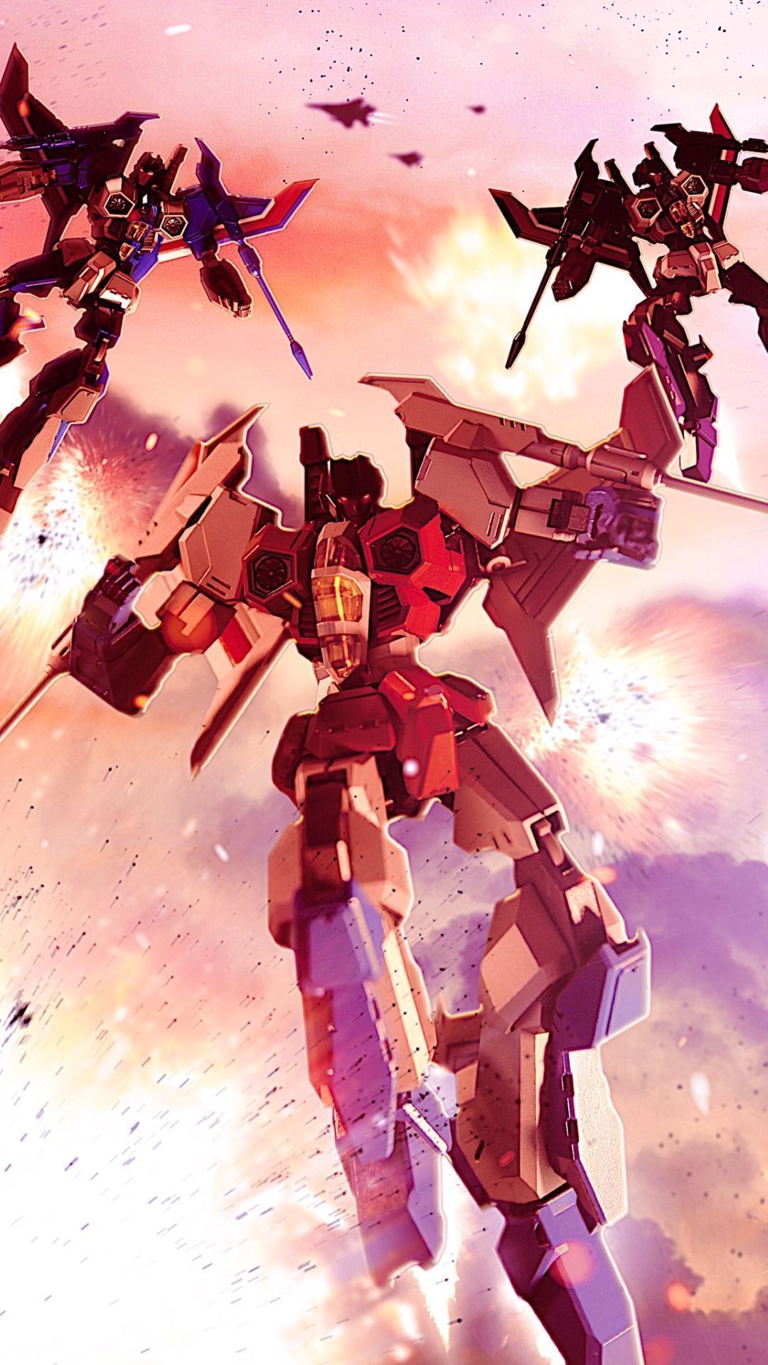 Red Gundam Wallpapers - Top Free Red Gundam Backgrounds - WallpaperAccess
