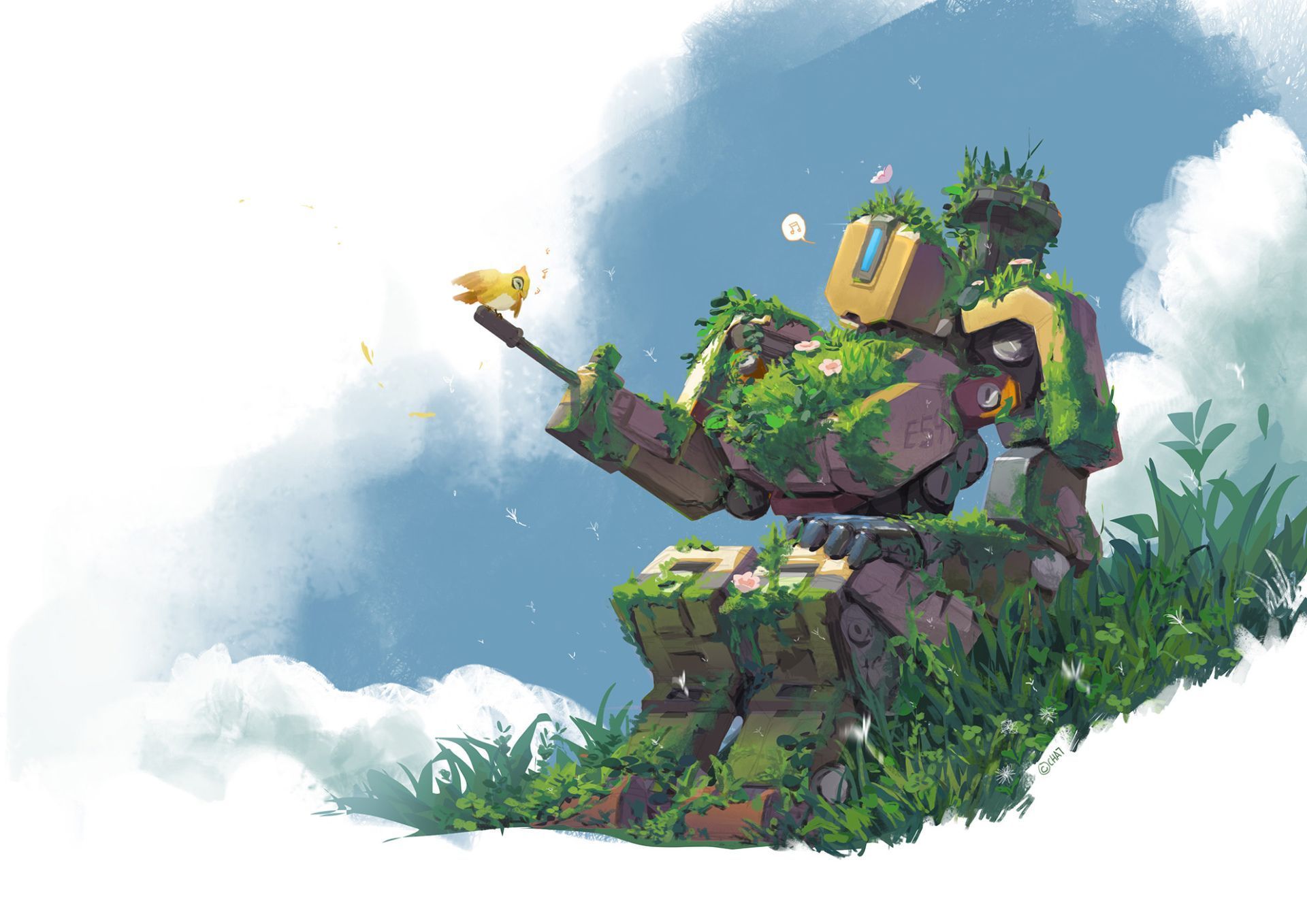 Bastion Overwatch Wallpapers - Top Free Bastion Overwatch Backgrounds ...