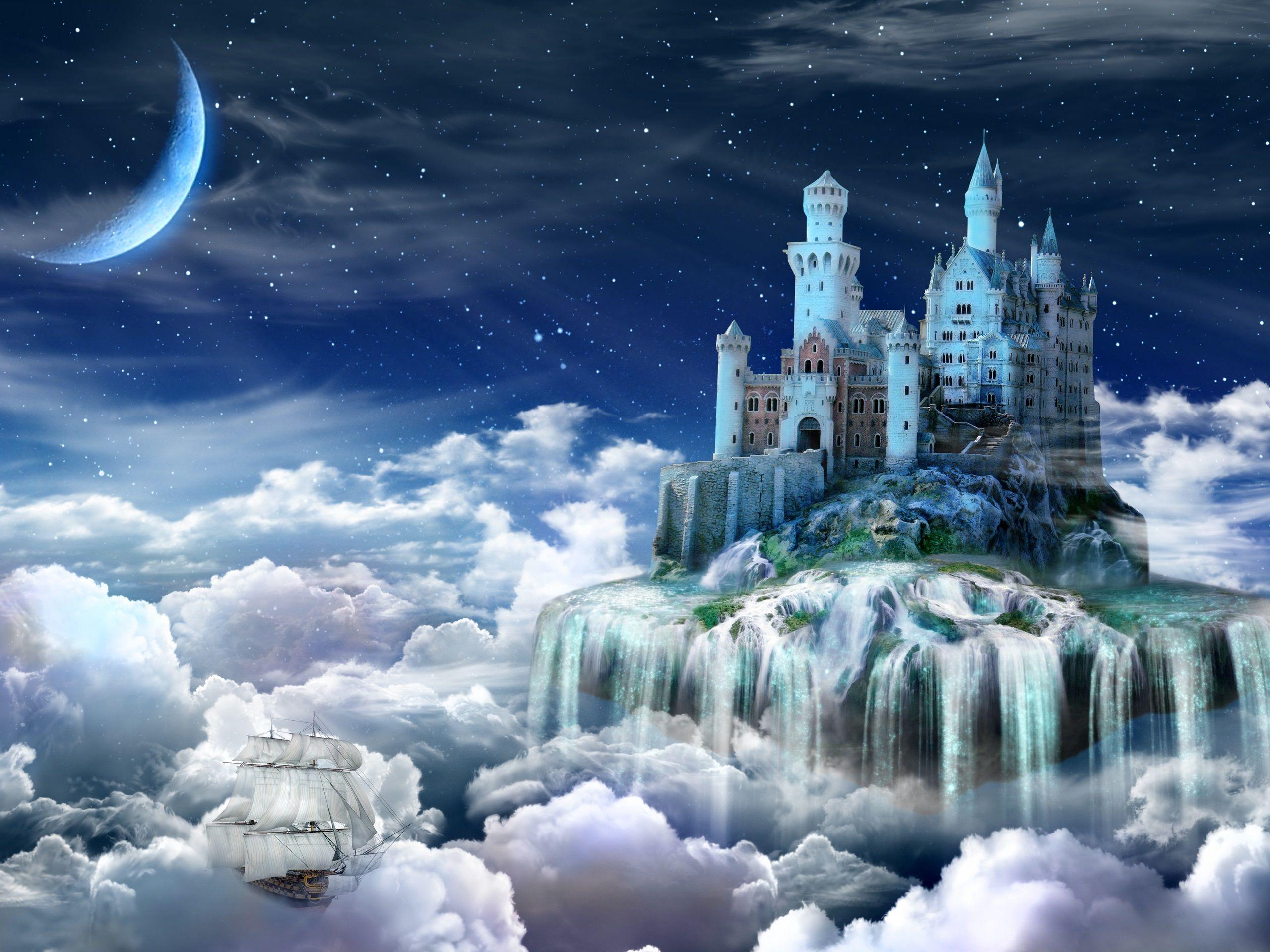 Castle in the Sky Wallpapers - Top Free Castle in the Sky Backgrounds ...