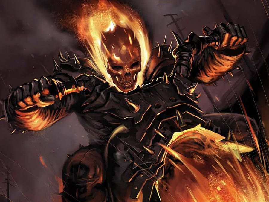 Ghost Rider Comic Wallpapers - Top Free Ghost Rider Comic Backgrounds ...