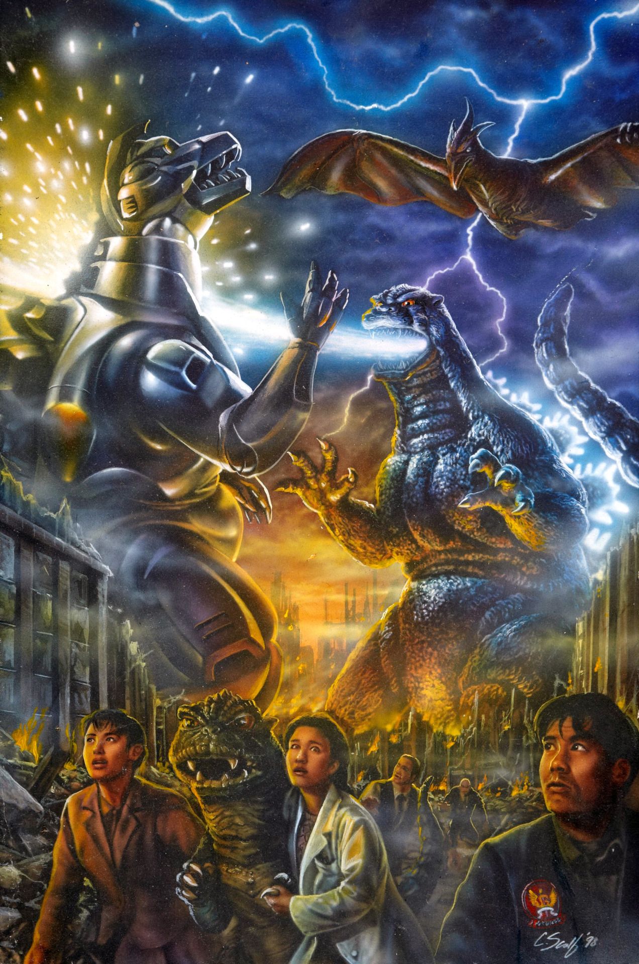 Godzilla Vs Mechagodzilla Wallpapers - Top Free Godzilla Vs Mechagodzilla Backgrounds ...