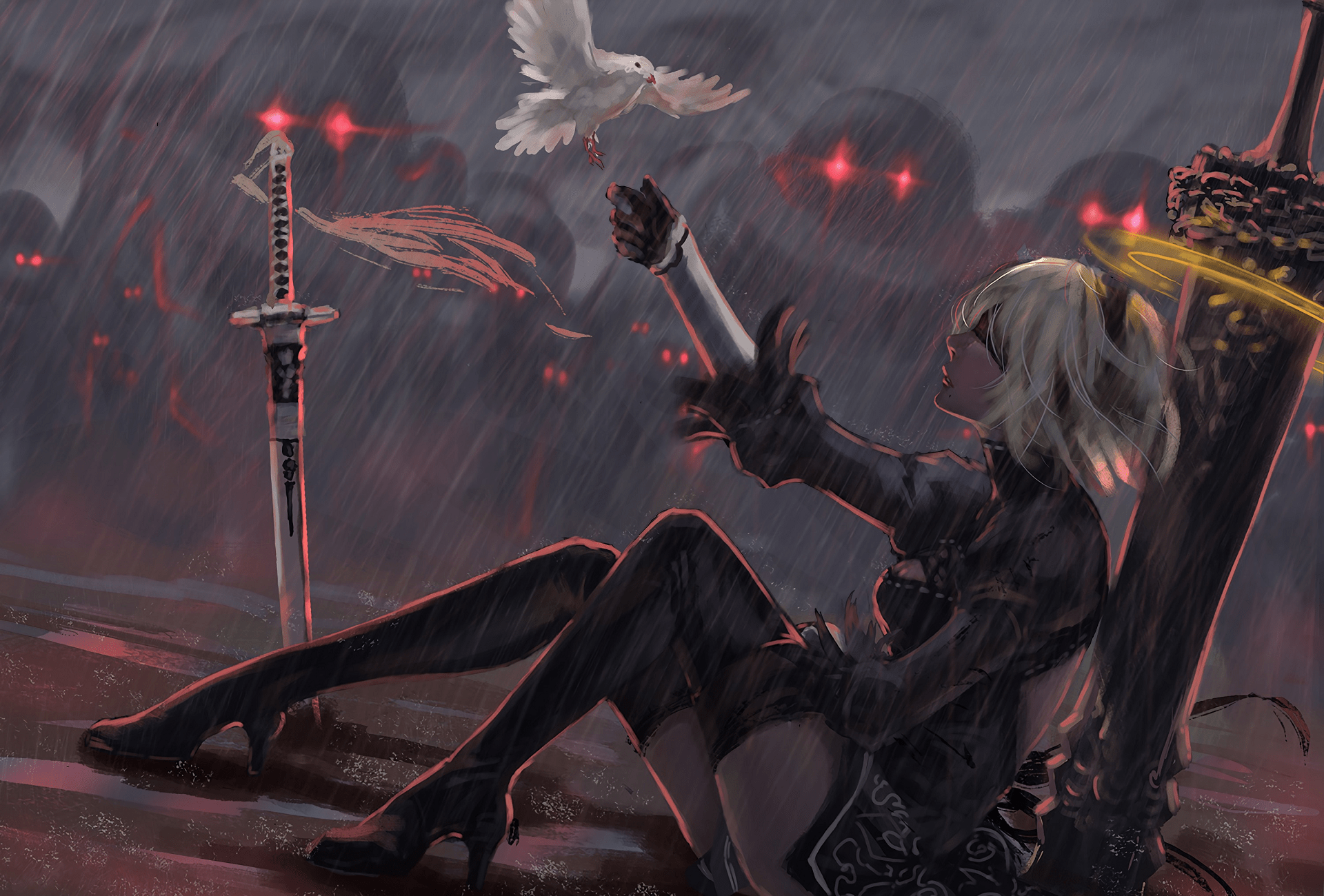 Nier: Automata Wallpapers - Top Free Nier: Automata Backgrounds ...