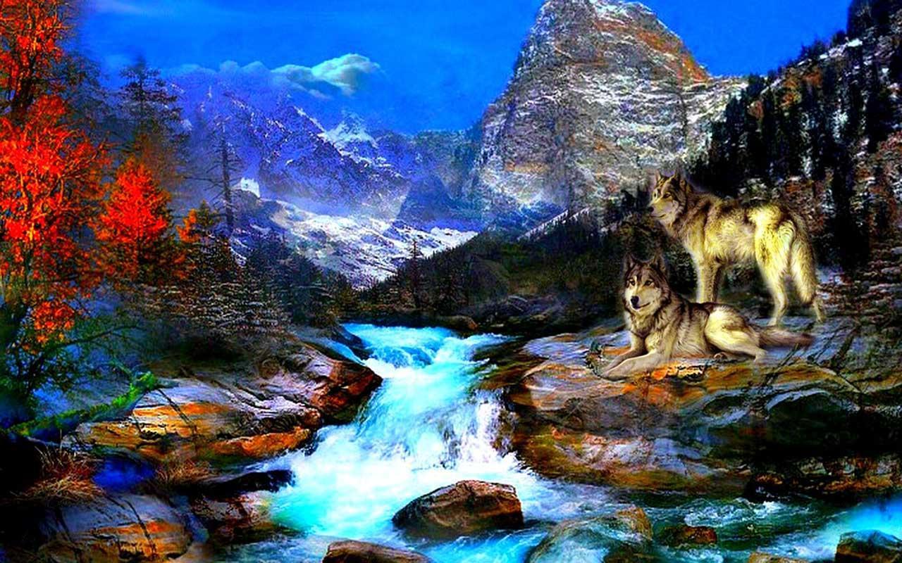 3D HD Wolf Wallpapers - Top Free 3D HD Wolf Backgrounds - WallpaperAccess