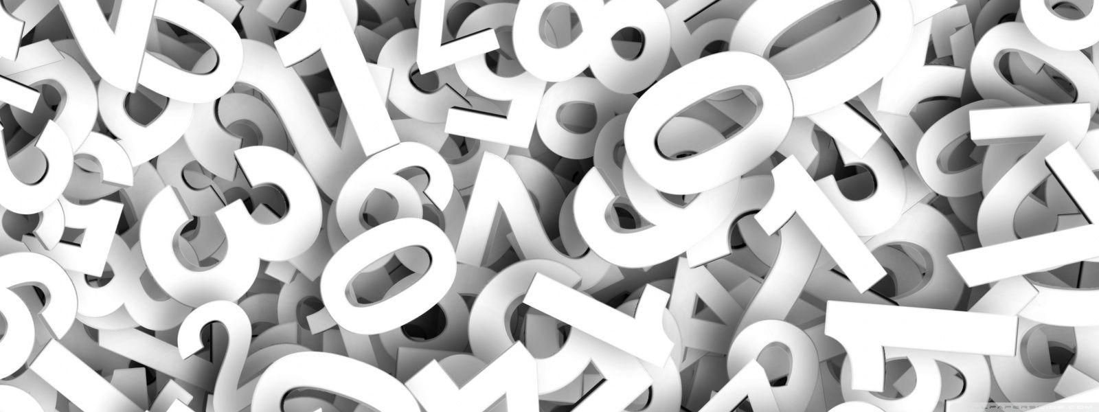 Numbers Wallpapers - Top Free Numbers Backgrounds - WallpaperAccess