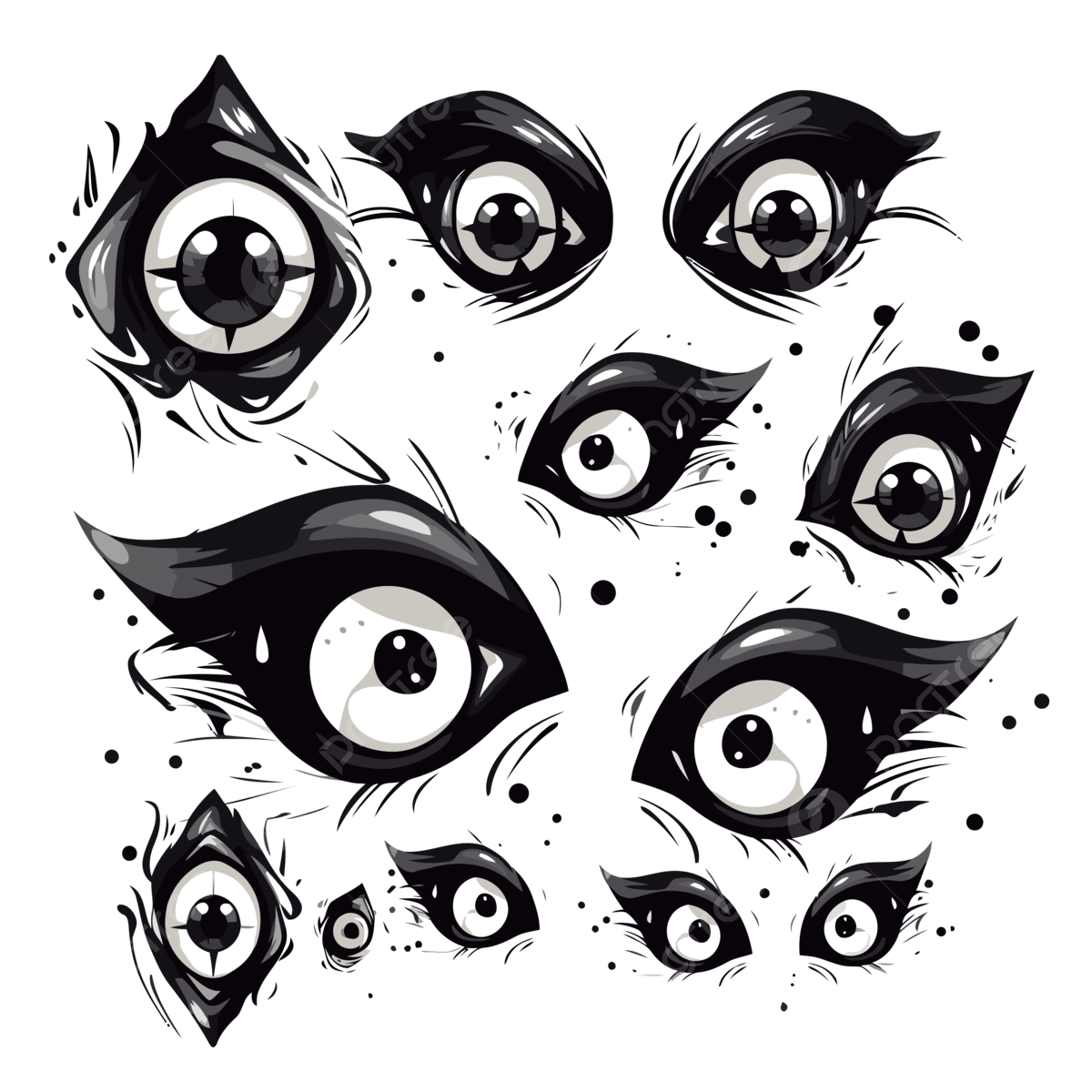 Creepy Eyes Wallpapers - Top Free Creepy Eyes Backgrounds - WallpaperAccess