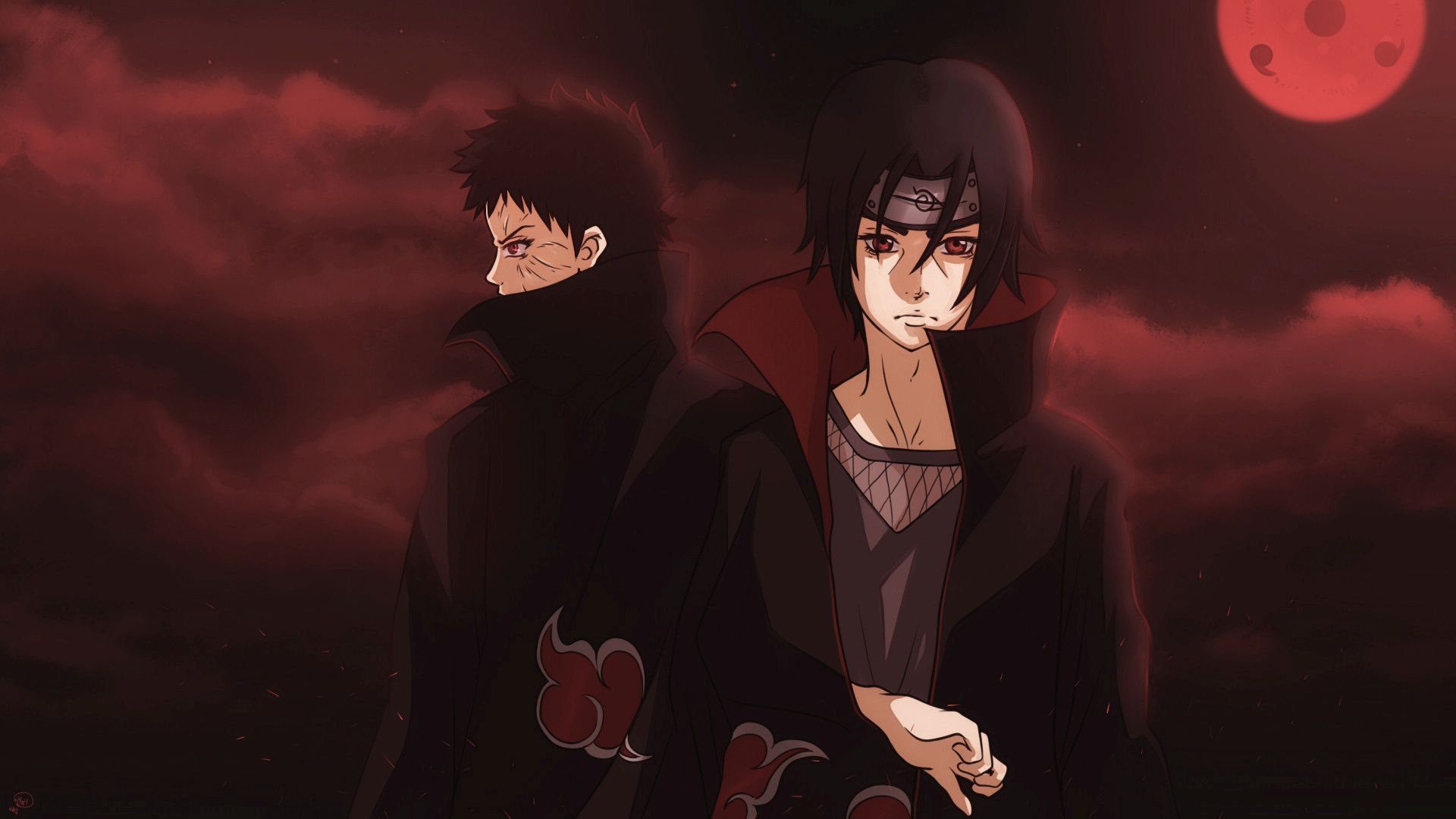 Itachi and Obito Wallpapers - Top Free Itachi and Obito Backgrounds ...