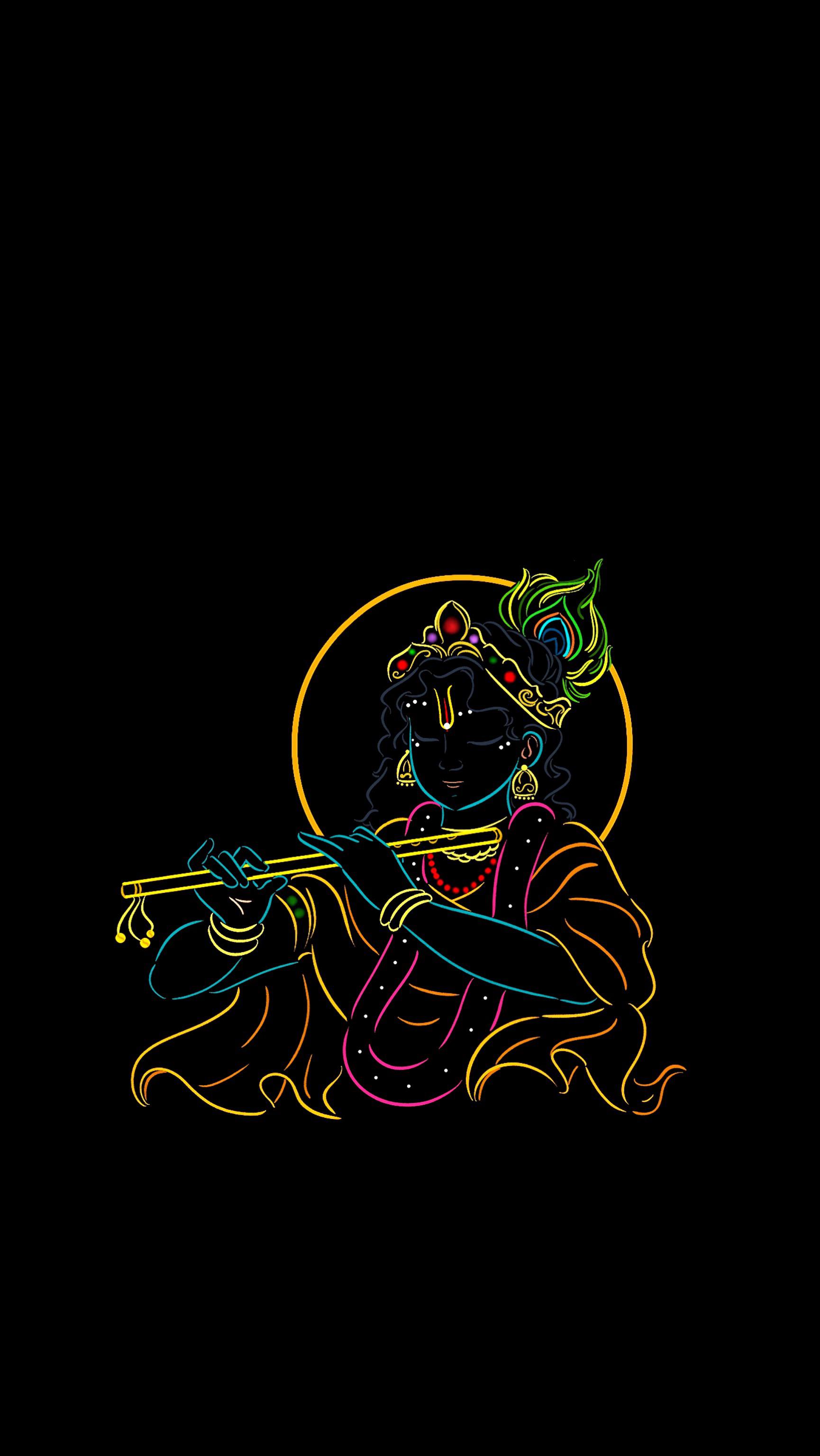 Krishna Drawing Wallpapers - Top Free Krishna Drawing Backgrounds ...