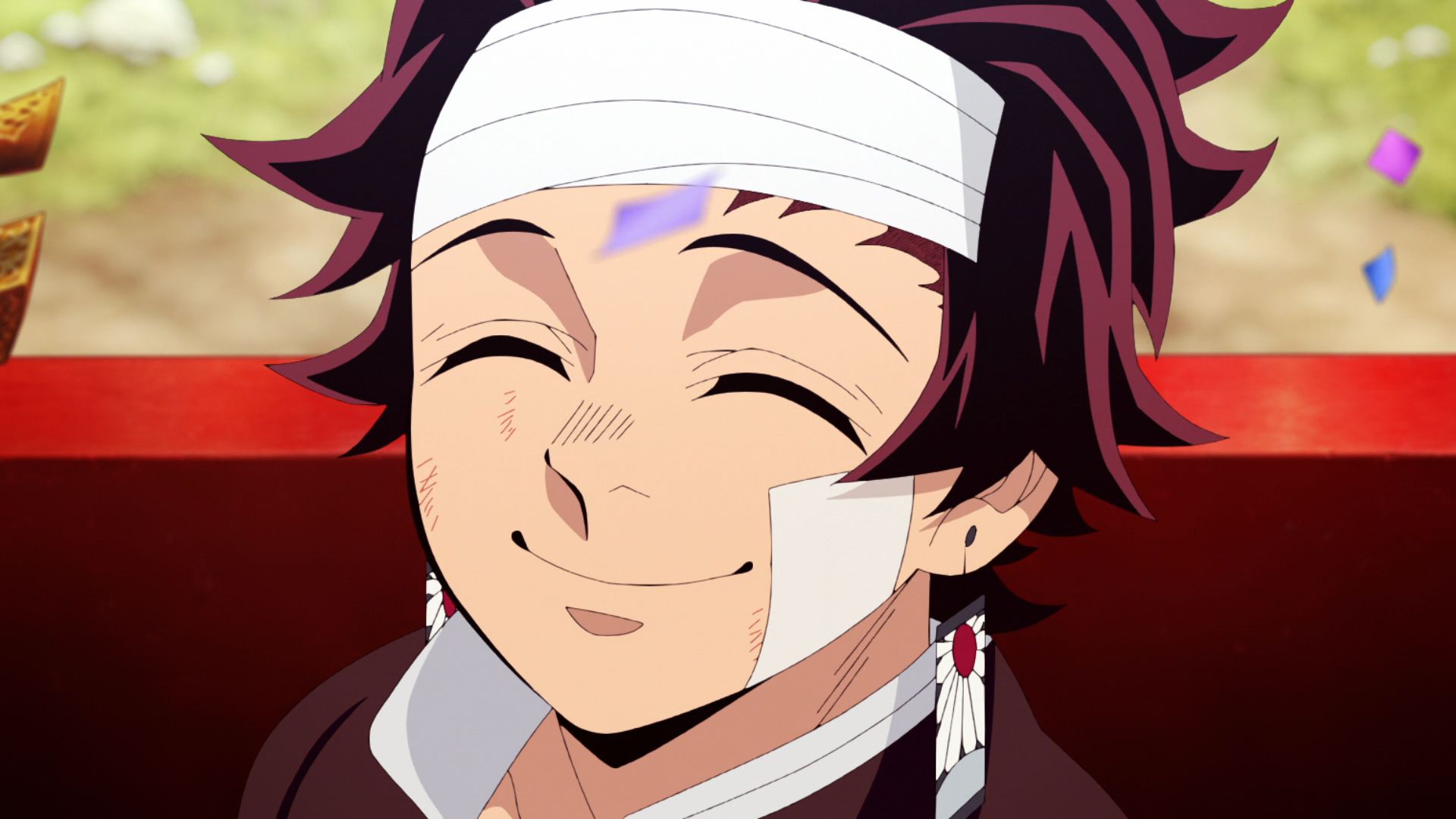 Tanjiro Smile Wallpapers - Top Free Tanjiro Smile Backgrounds ...