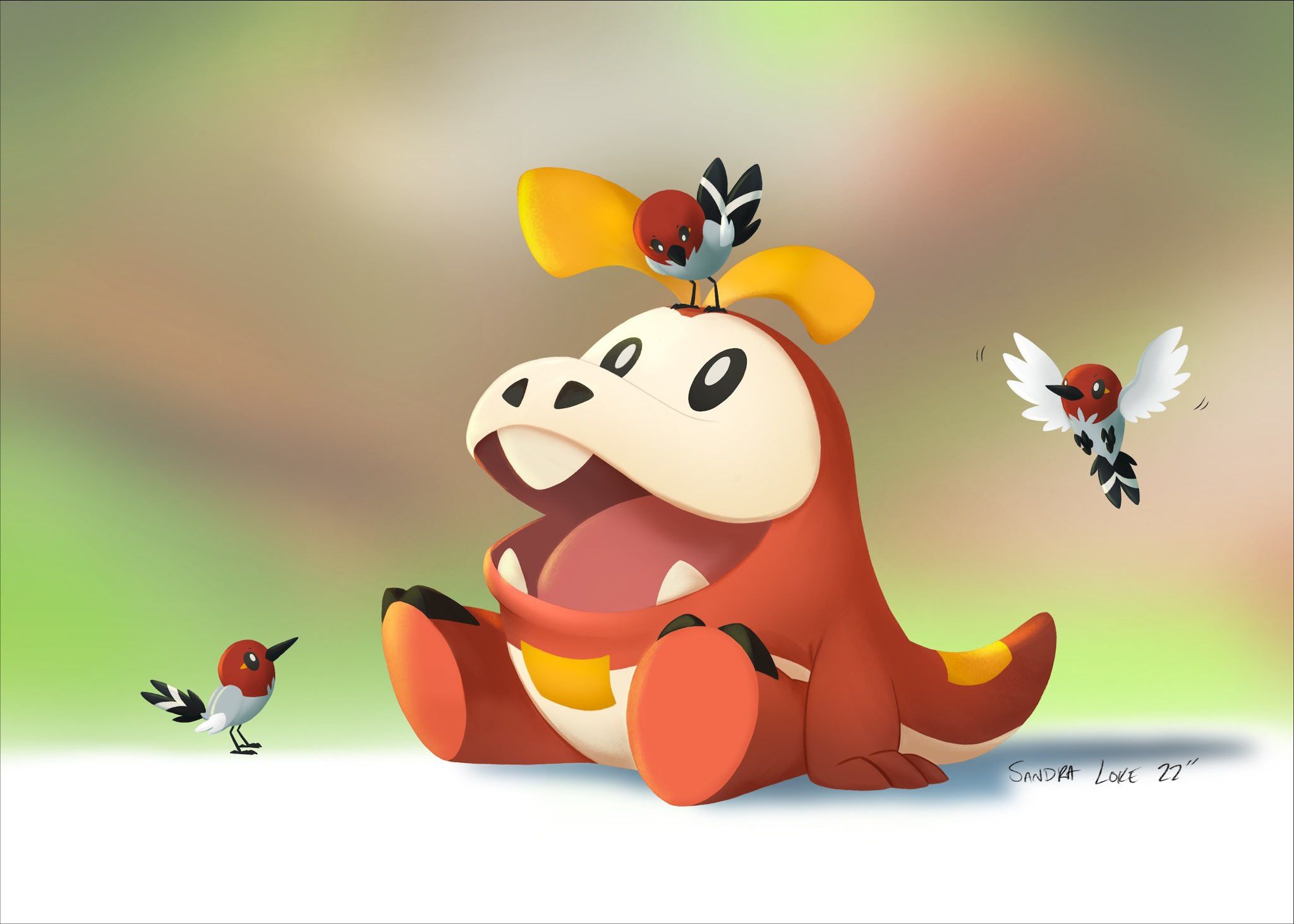 Fuecoco Wallpapers - Top Free Fuecoco Backgrounds - WallpaperAccess