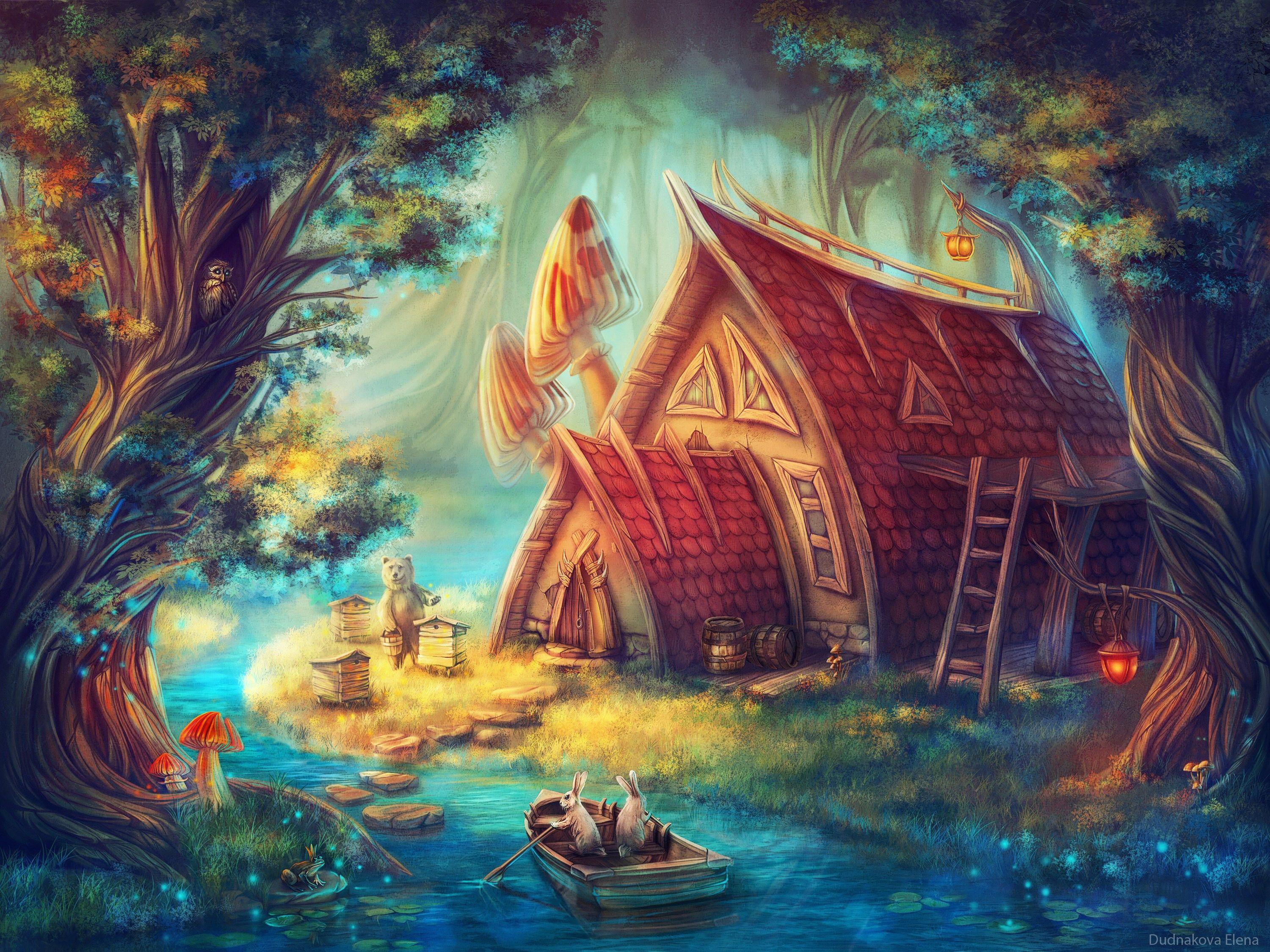 Fairytale Wallpapers - Top Free Fairytale Backgrounds - WallpaperAccess