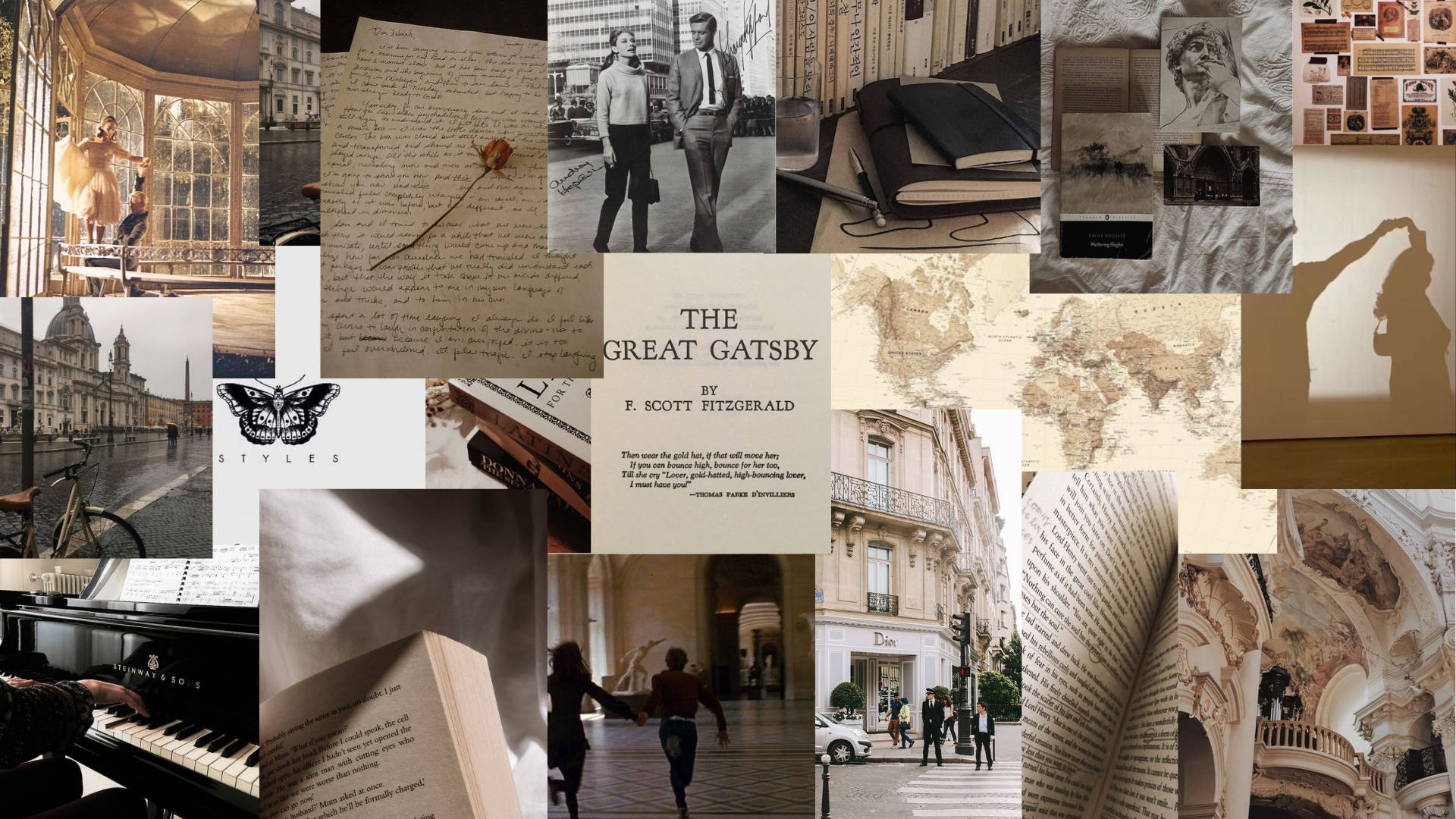 Light Academia Desktop Wallpapers - Top Free Light Academia Desktop ...