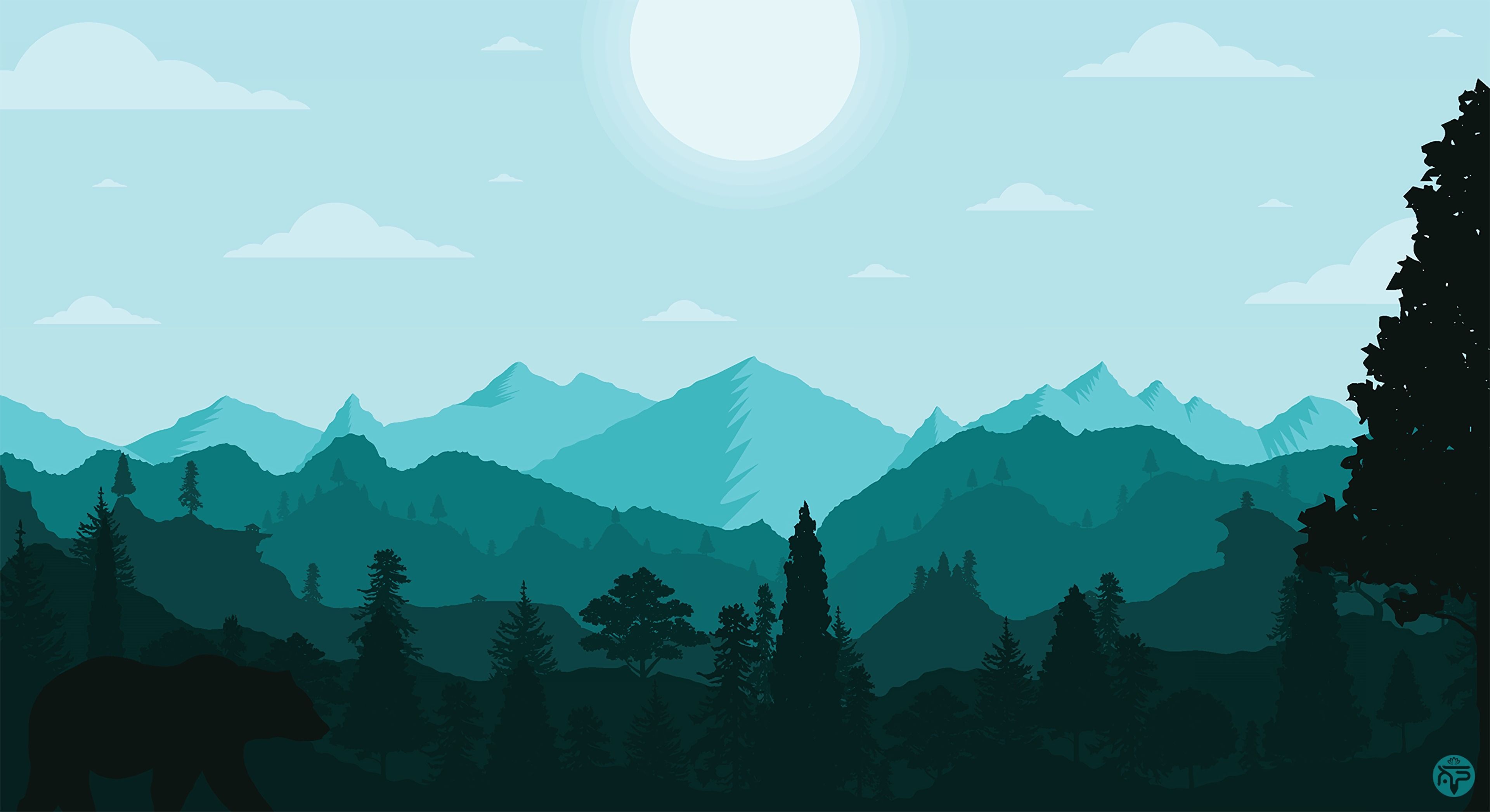 Vector Forest Wallpapers - Top Free Vector Forest Backgrounds ...