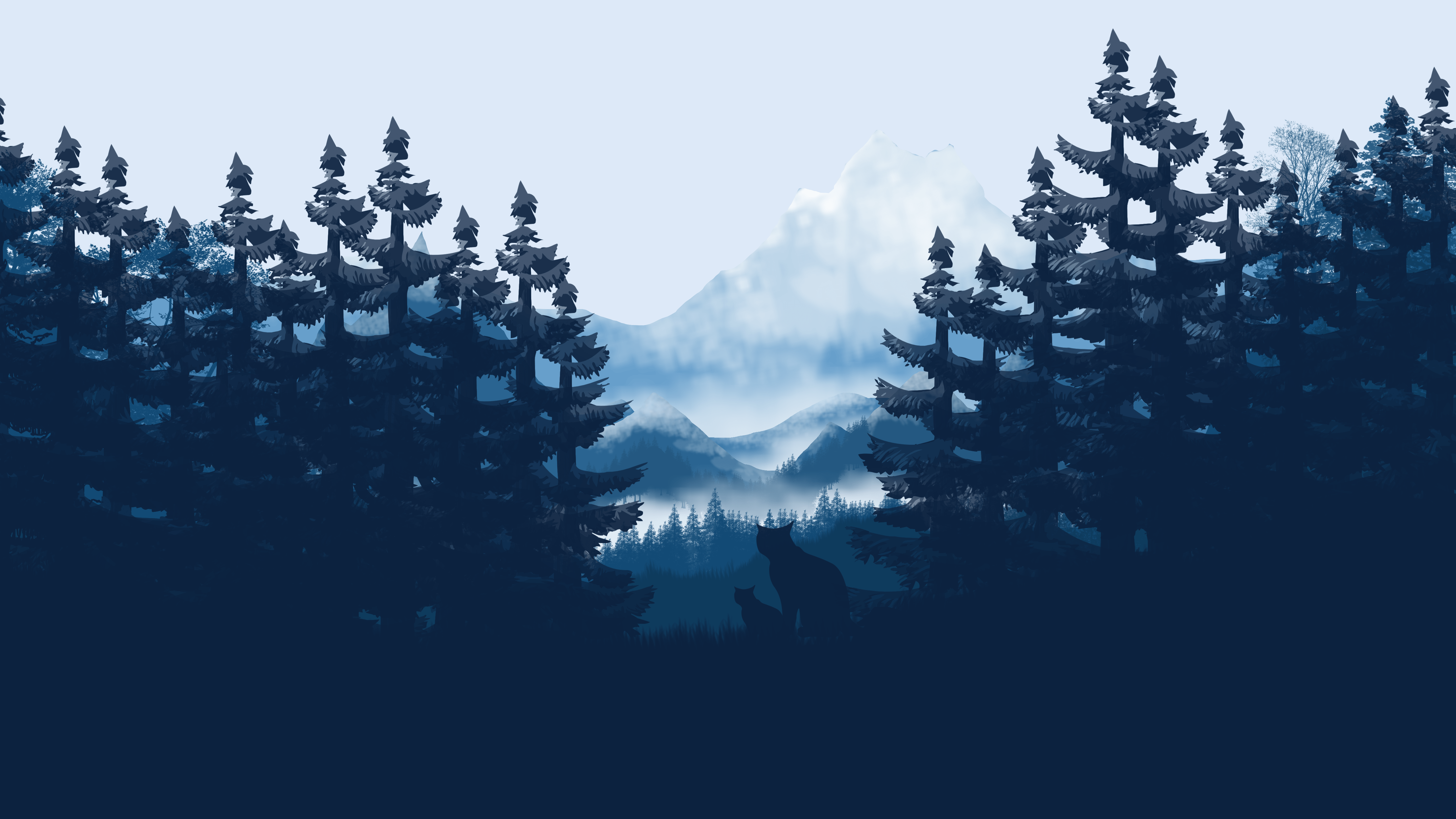 Vector Forest Wallpapers - Top Free Vector Forest Backgrounds ...
