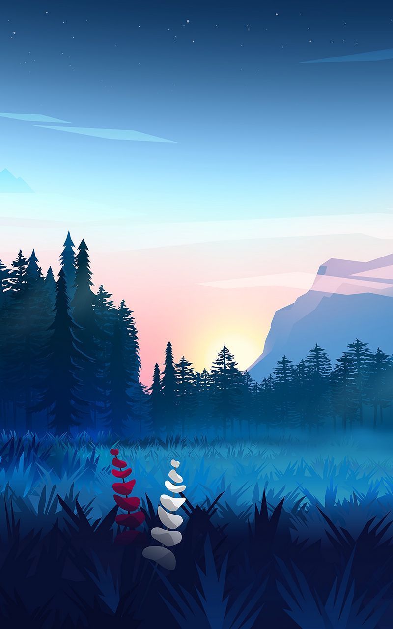 Vector Forest Wallpapers - Top Free Vector Forest Backgrounds ...