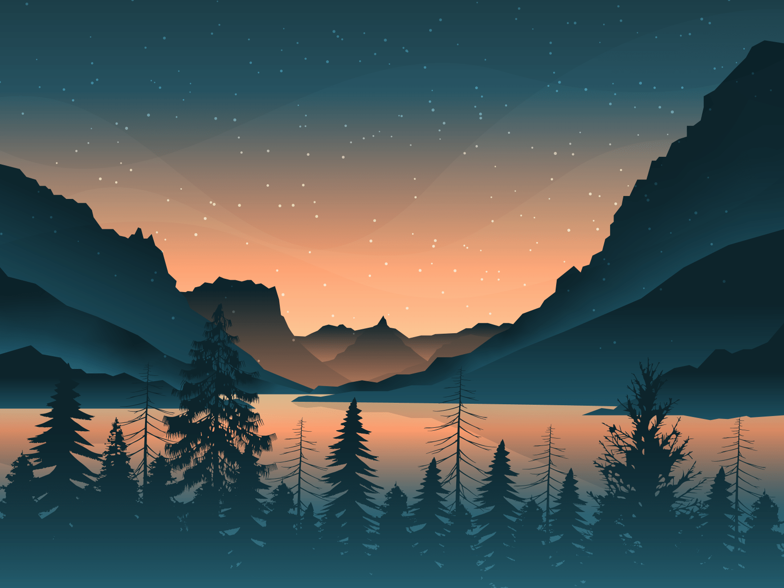 Vector Forest Wallpapers - Top Free Vector Forest Backgrounds ...