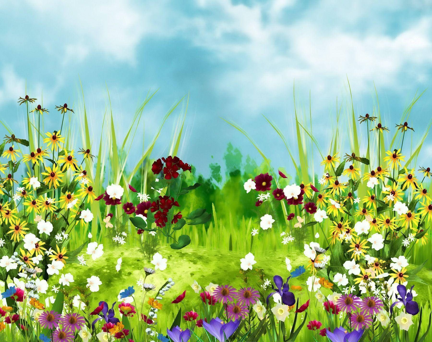 Green Spring Wallpapers - Top Free Green Spring Backgrounds ...