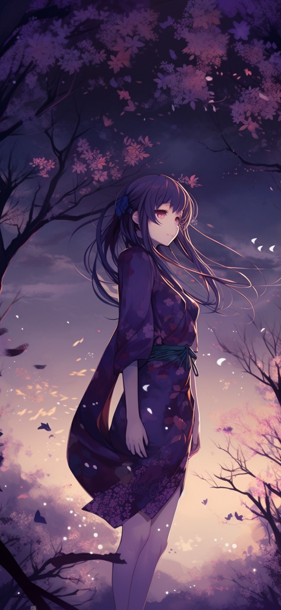 Lavender Anime Wallpapers - Top Free Lavender Anime Backgrounds ...