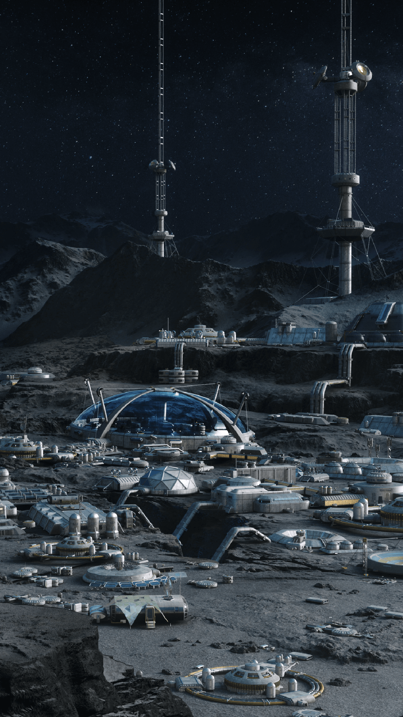 Moon Base Wallpapers - Top Free Moon Base Backgrounds - WallpaperAccess