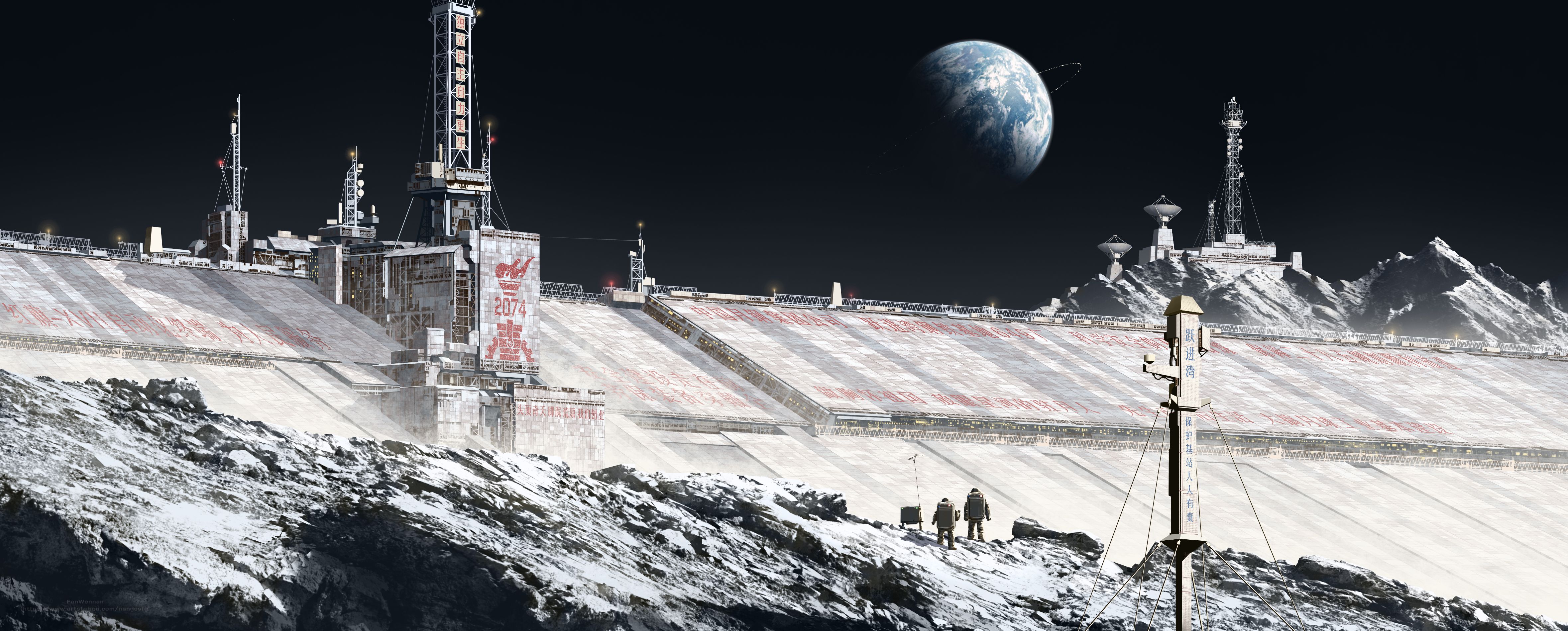 Moon Base Wallpapers - Top Free Moon Base Backgrounds - WallpaperAccess