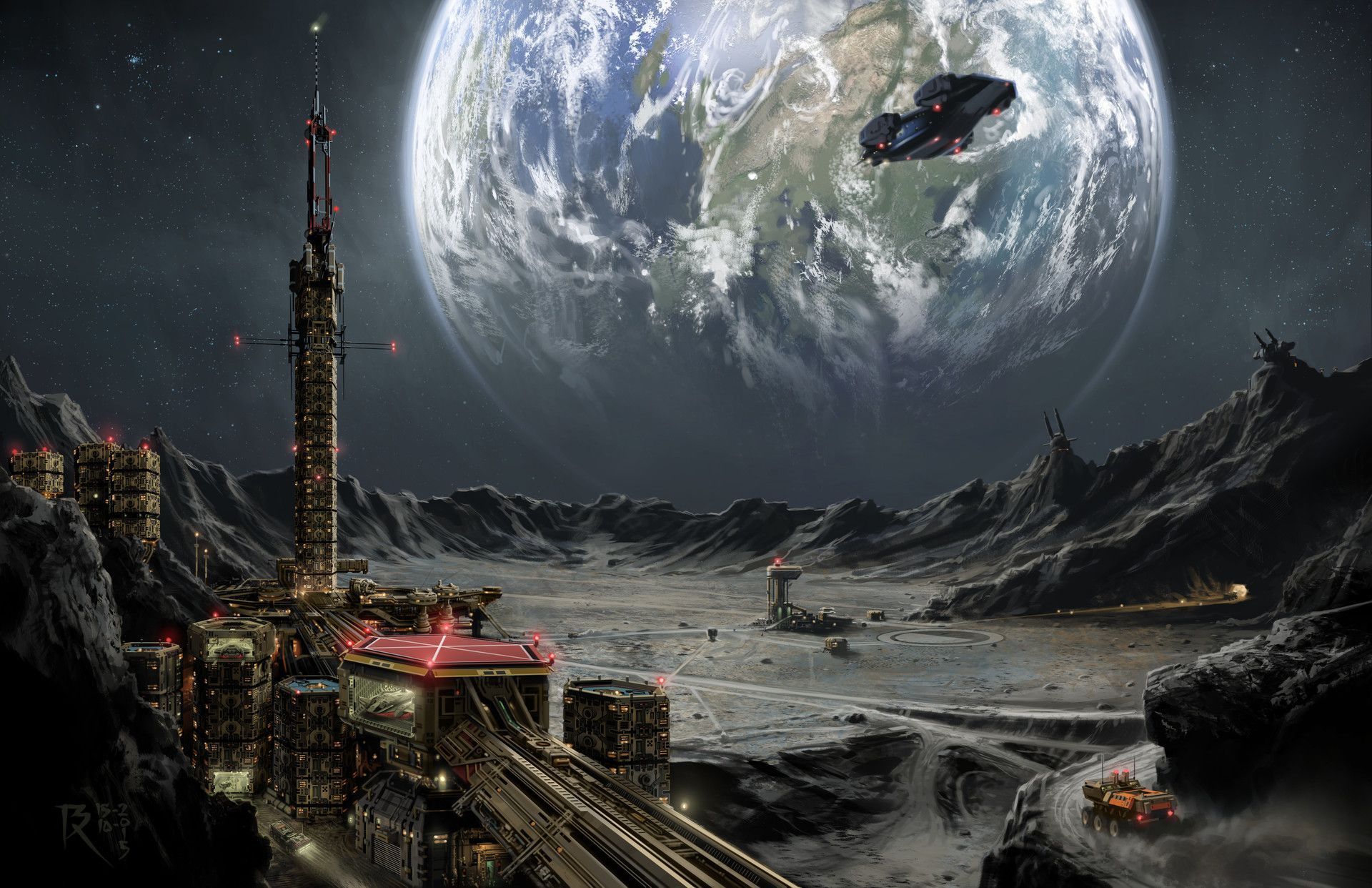 Moon Base Wallpapers - Top Free Moon Base Backgrounds - WallpaperAccess