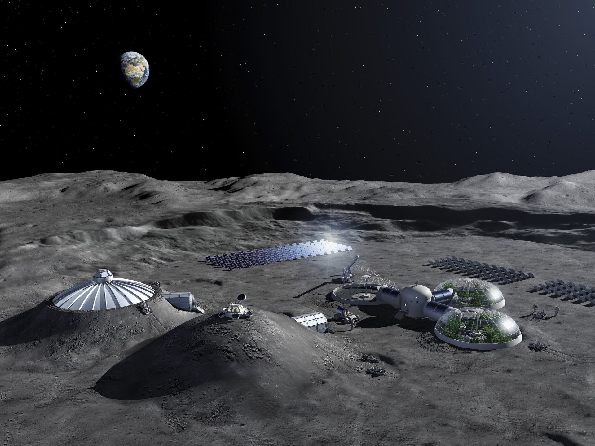 Moon Base Wallpapers - Top Free Moon Base Backgrounds - WallpaperAccess