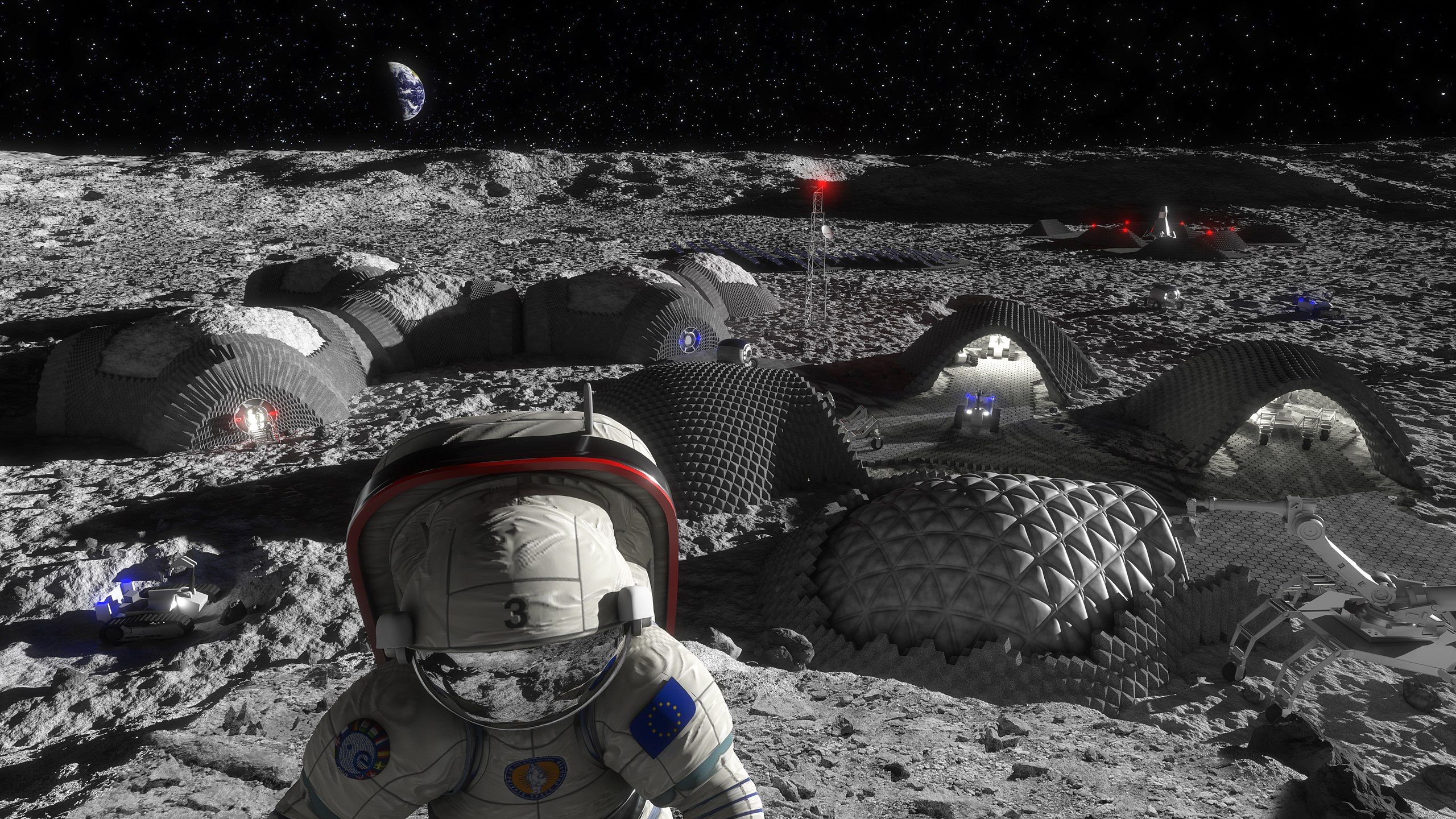 Moon Base Wallpapers - Top Free Moon Base Backgrounds - WallpaperAccess