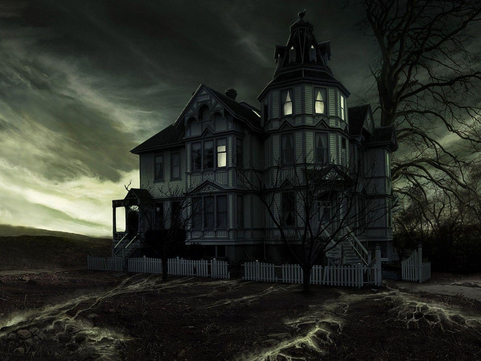 Ghost House Wallpapers - Top Free Ghost House Backgrounds - WallpaperAccess