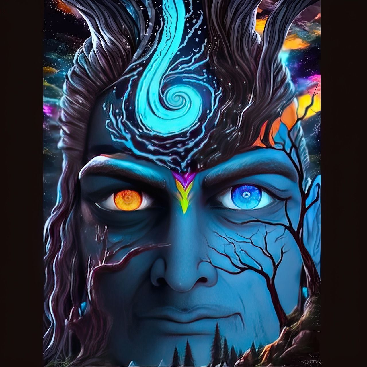 Shiva Abstract Wallpapers - Top Free Shiva Abstract Backgrounds ...