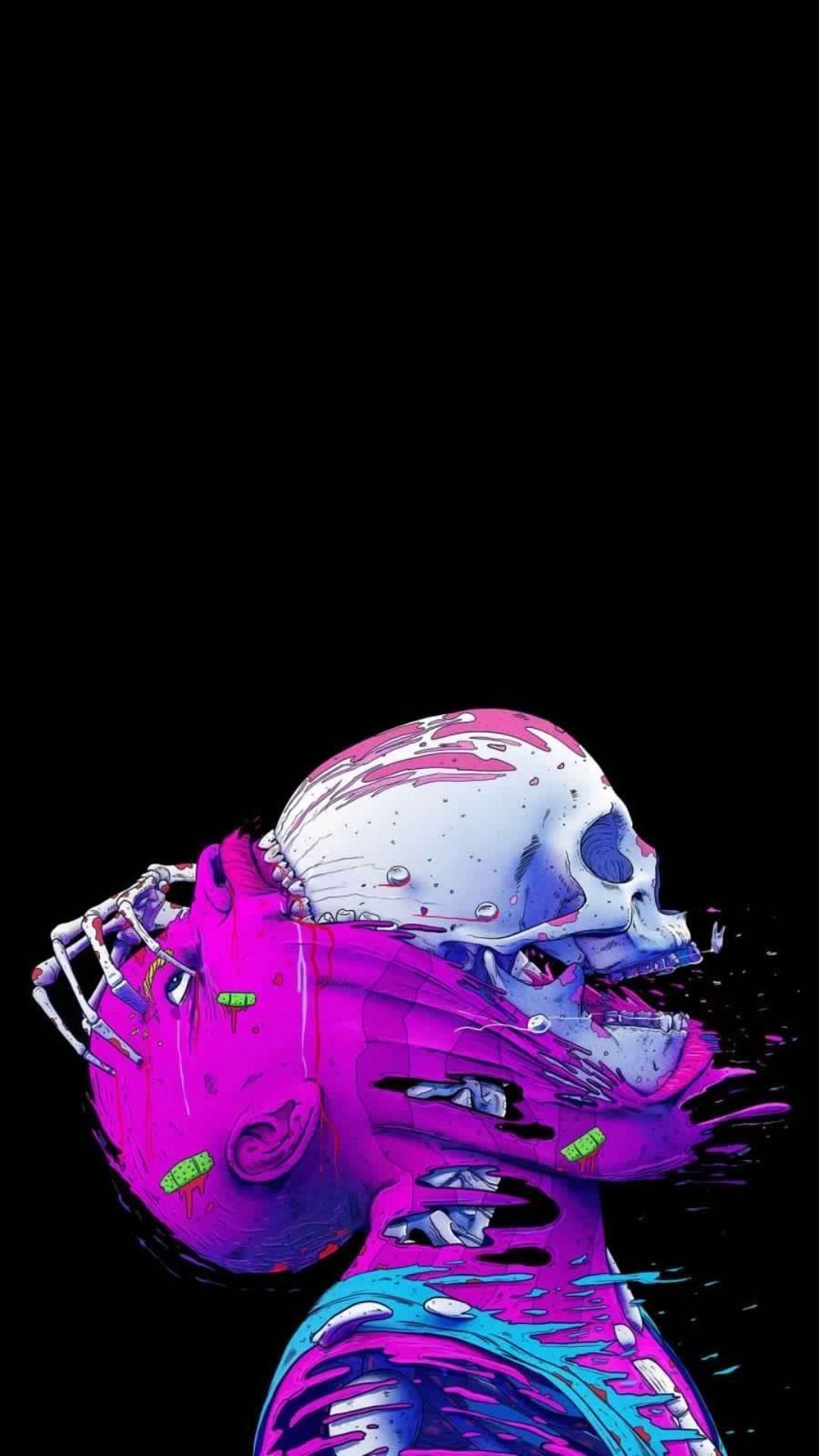Skeleton Head Wallpapers - Top Free Skeleton Head Backgrounds ...