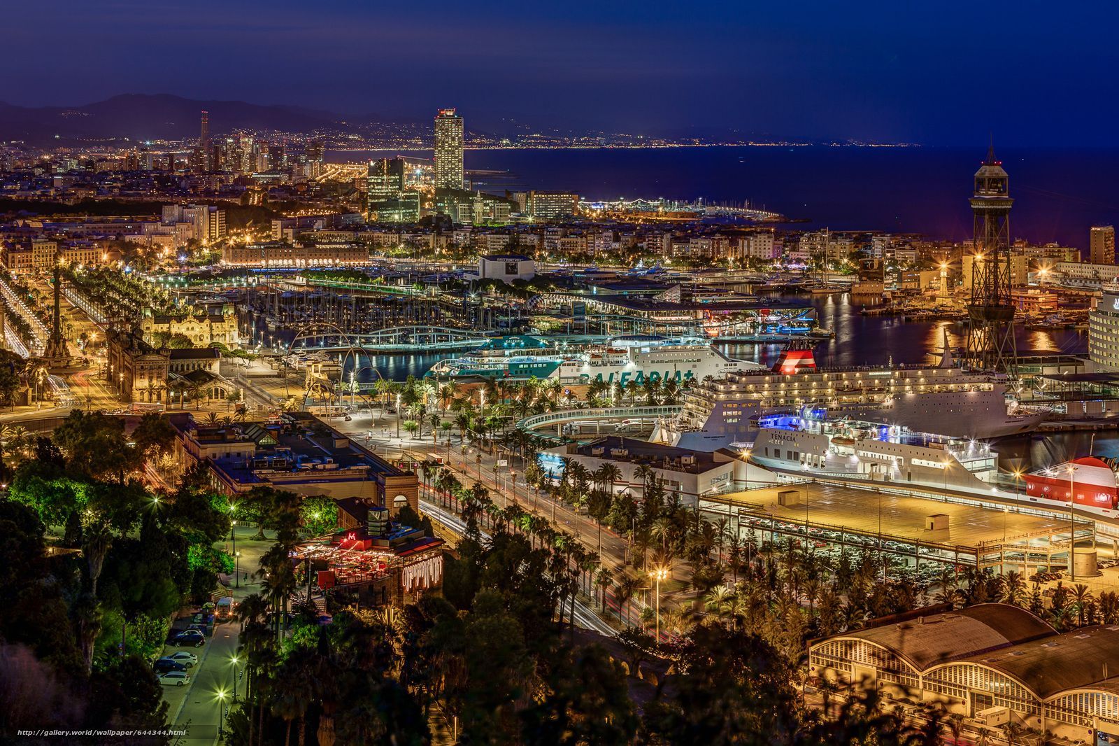 Barcelona Night Wallpapers - Top Free Barcelona Night Backgrounds ...