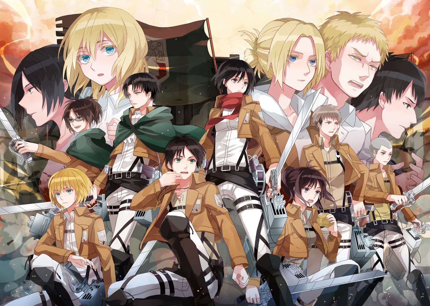 Aot 8k Wallpapers - Top Free Aot 8k Backgrounds - WallpaperAccess
