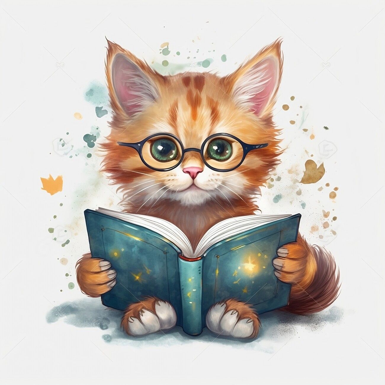 Cat Book Wallpapers - Top Free Cat Book Backgrounds - WallpaperAccess