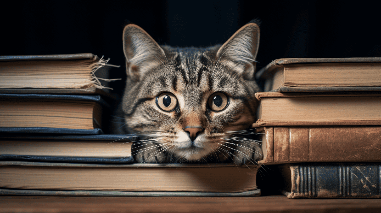 Cat Book Wallpapers - Top Free Cat Book Backgrounds - WallpaperAccess