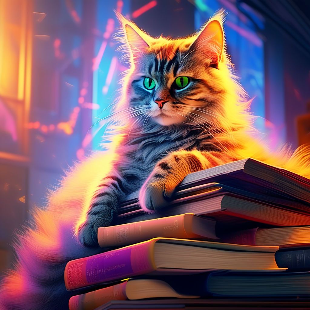 Cat Book Wallpapers - Top Free Cat Book Backgrounds - WallpaperAccess