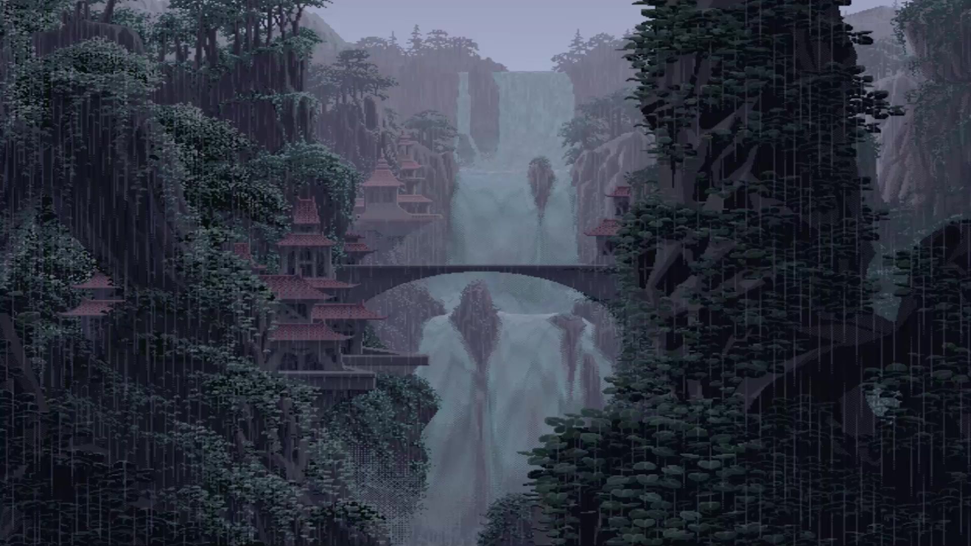 Pixel Art Rain Wallpapers - Top Free Pixel Art Rain Backgrounds ...