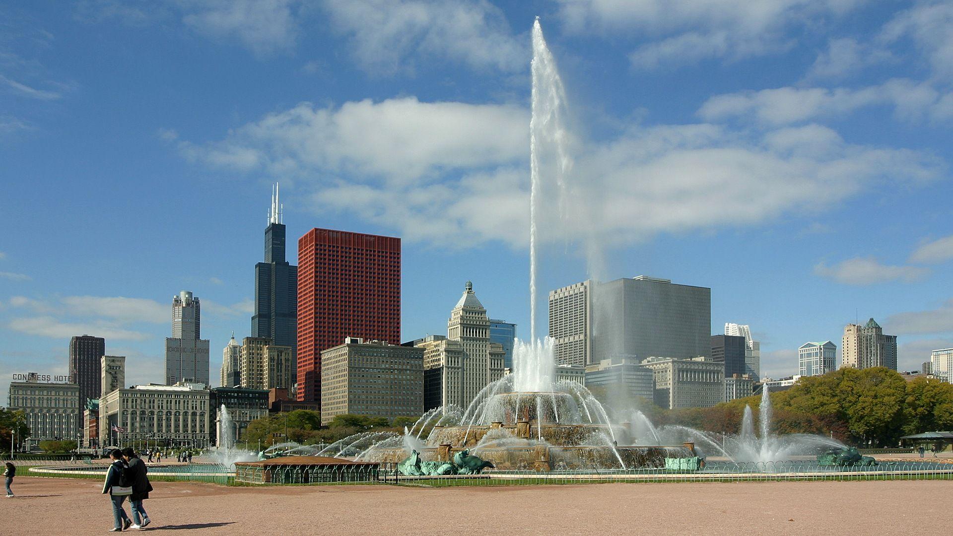 Chicago Downtown Wallpapers - Top Free Chicago Downtown Backgrounds ...