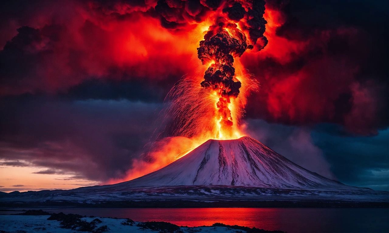 Volcano 4k Wallpapers - Top Free Volcano 4k Backgrounds - WallpaperAccess