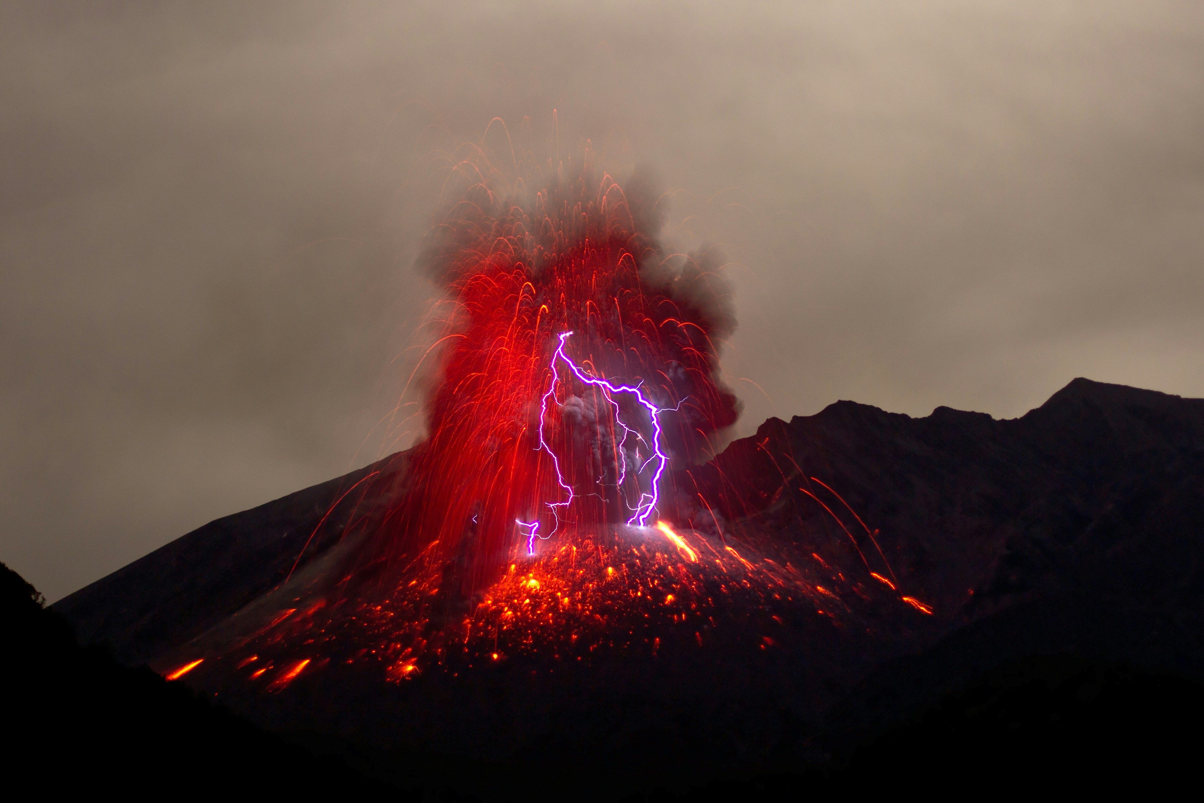 Volcano 4k Wallpapers - Top Free Volcano 4k Backgrounds - WallpaperAccess