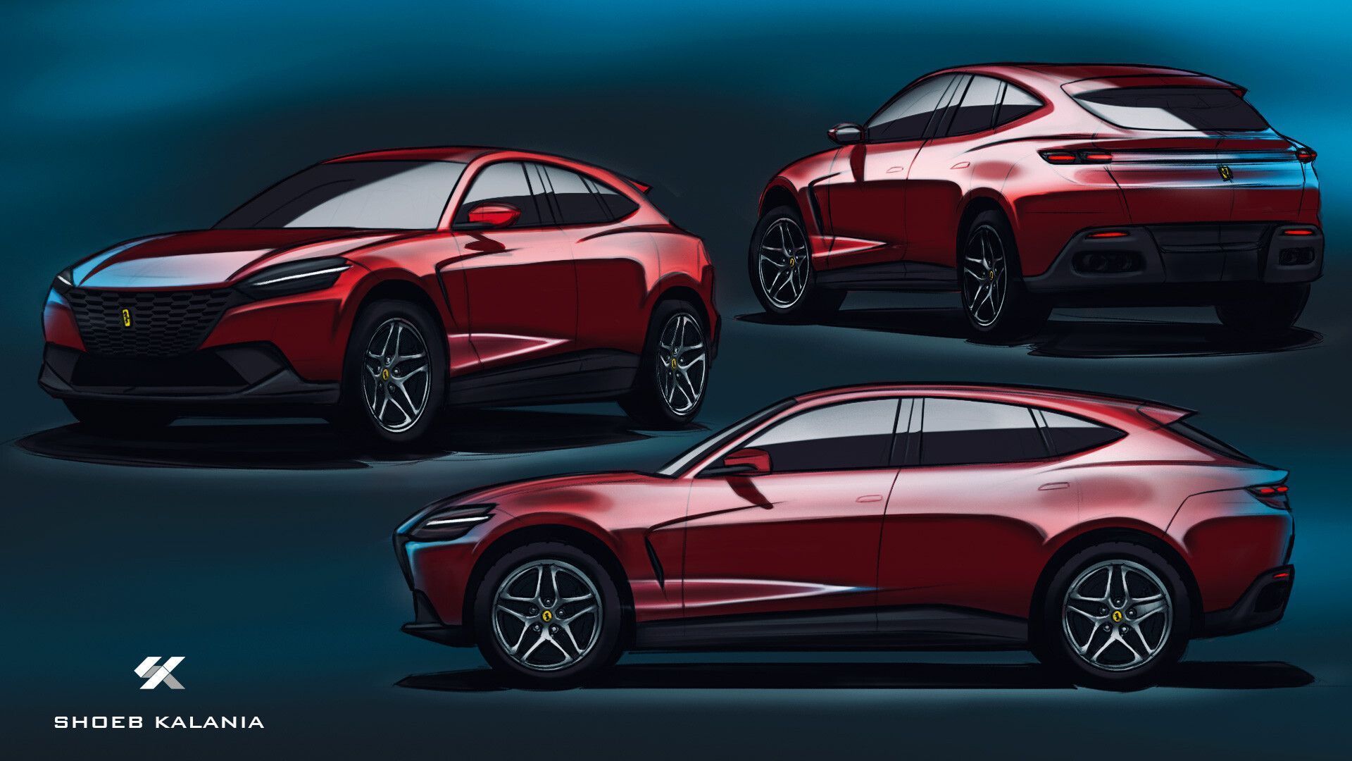 Ferrari SUV Wallpapers - Top Free Ferrari SUV Backgrounds - WallpaperAccess