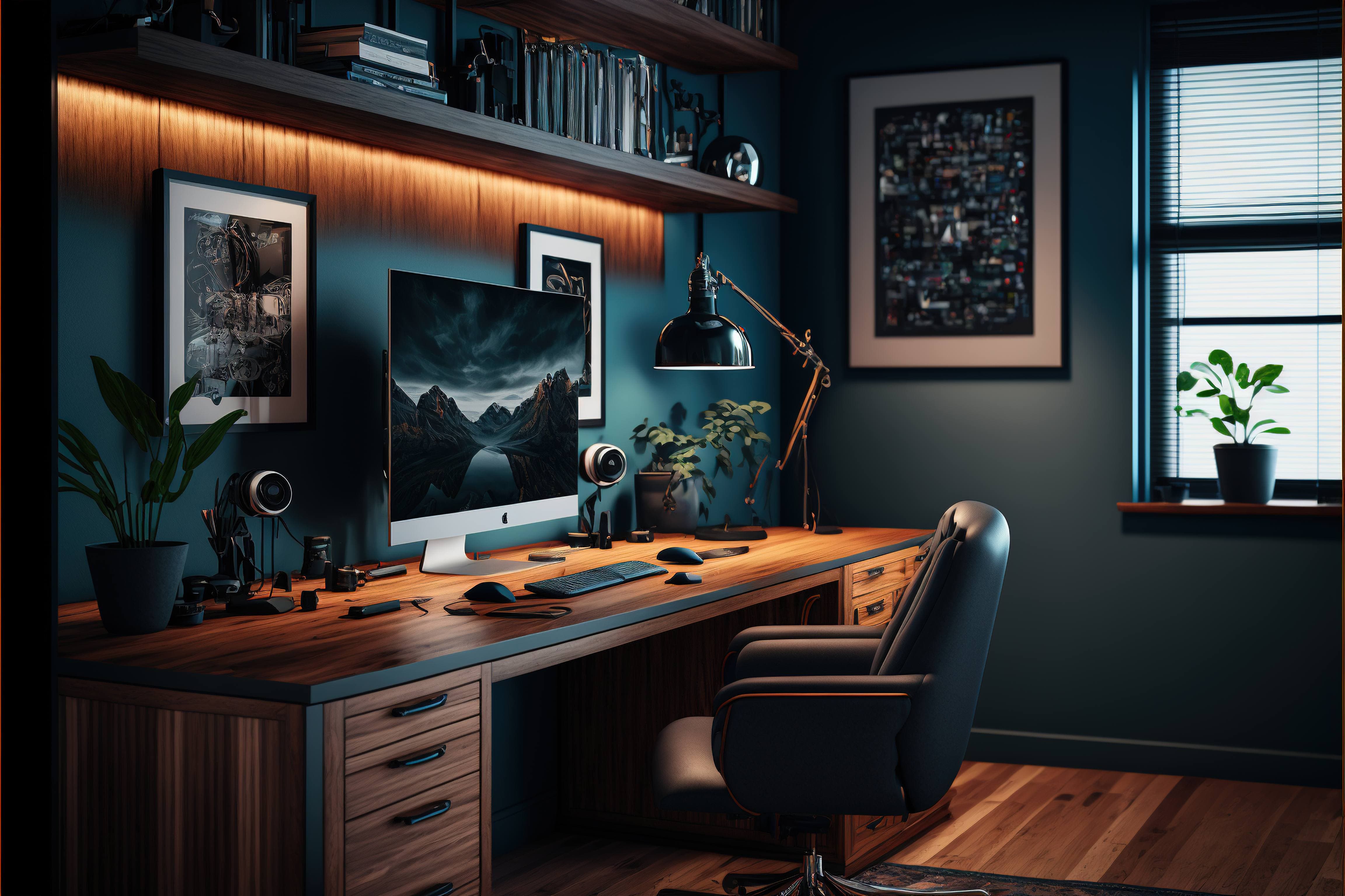 Office Setup Wallpapers - Top Free Office Setup Backgrounds ...