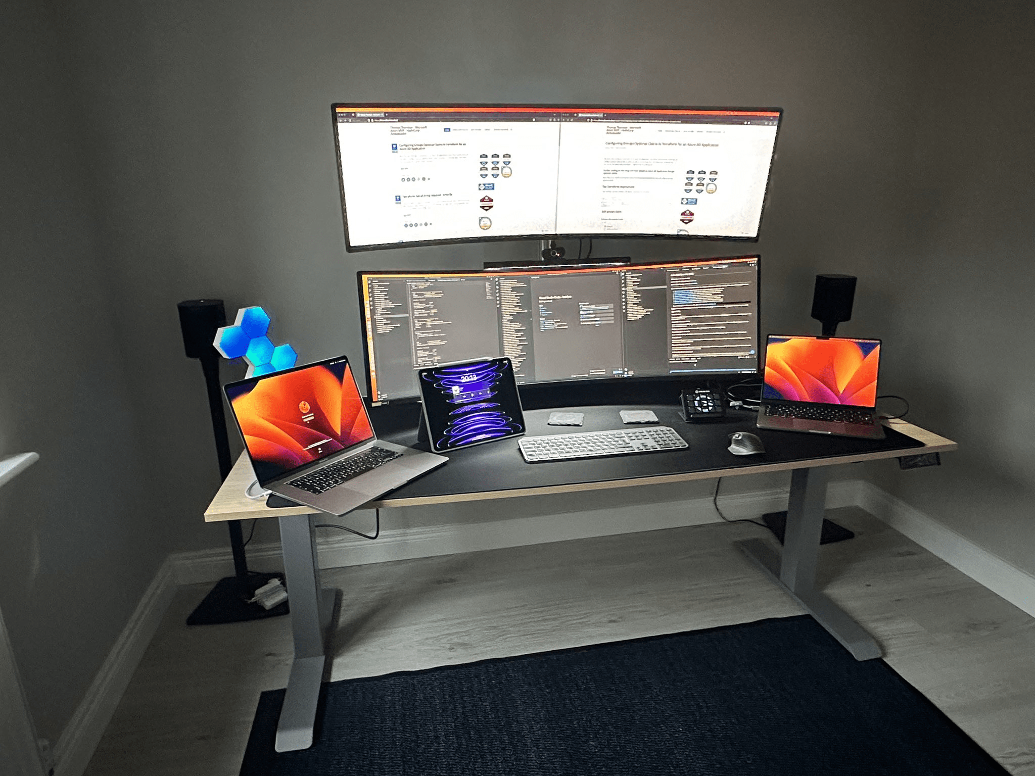 Office Setup Wallpapers - Top Free Office Setup Backgrounds - WallpaperAccess