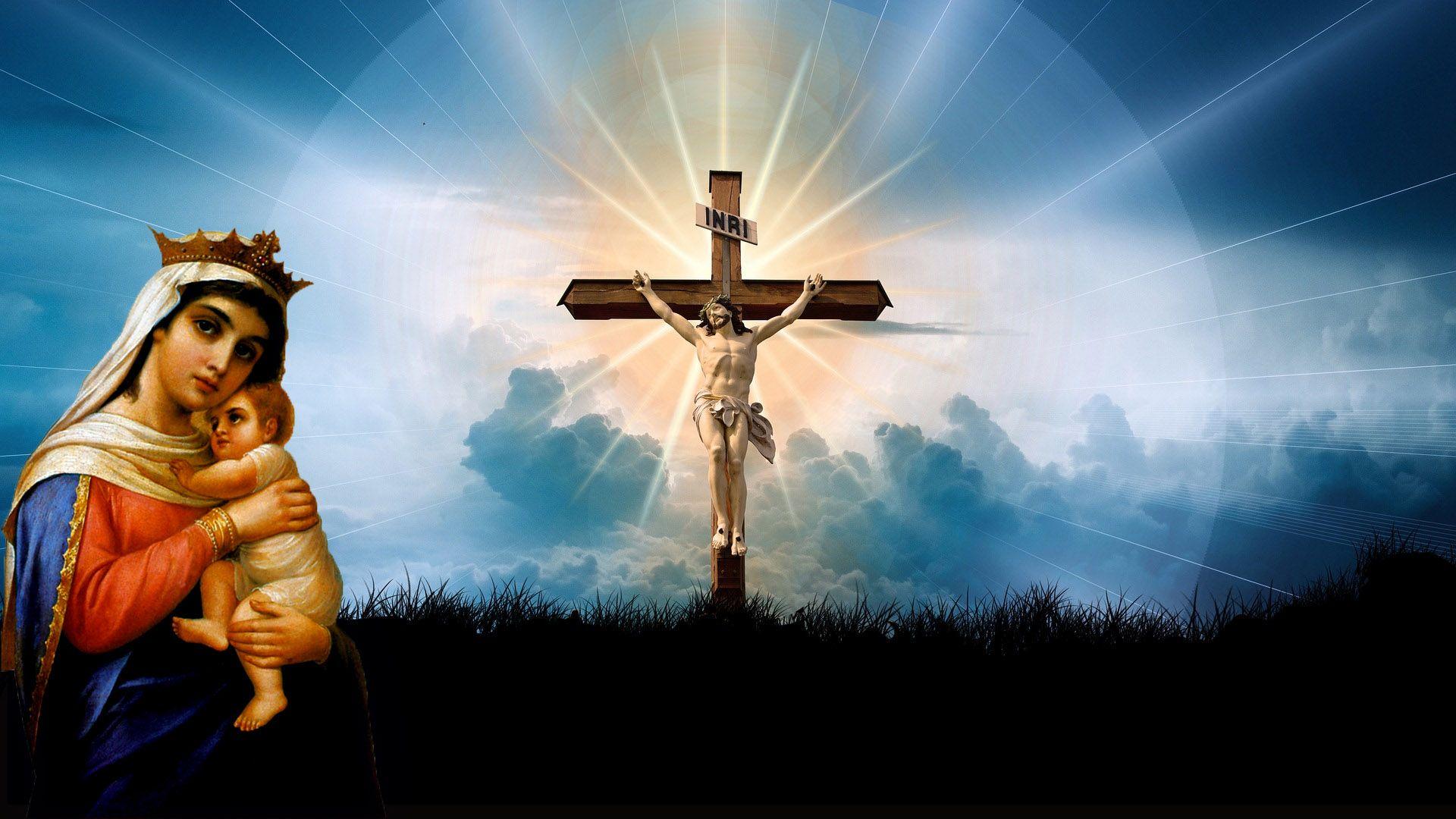 Mother Mary Wallpapers - Top Free Mother Mary Backgrounds - WallpaperAccess