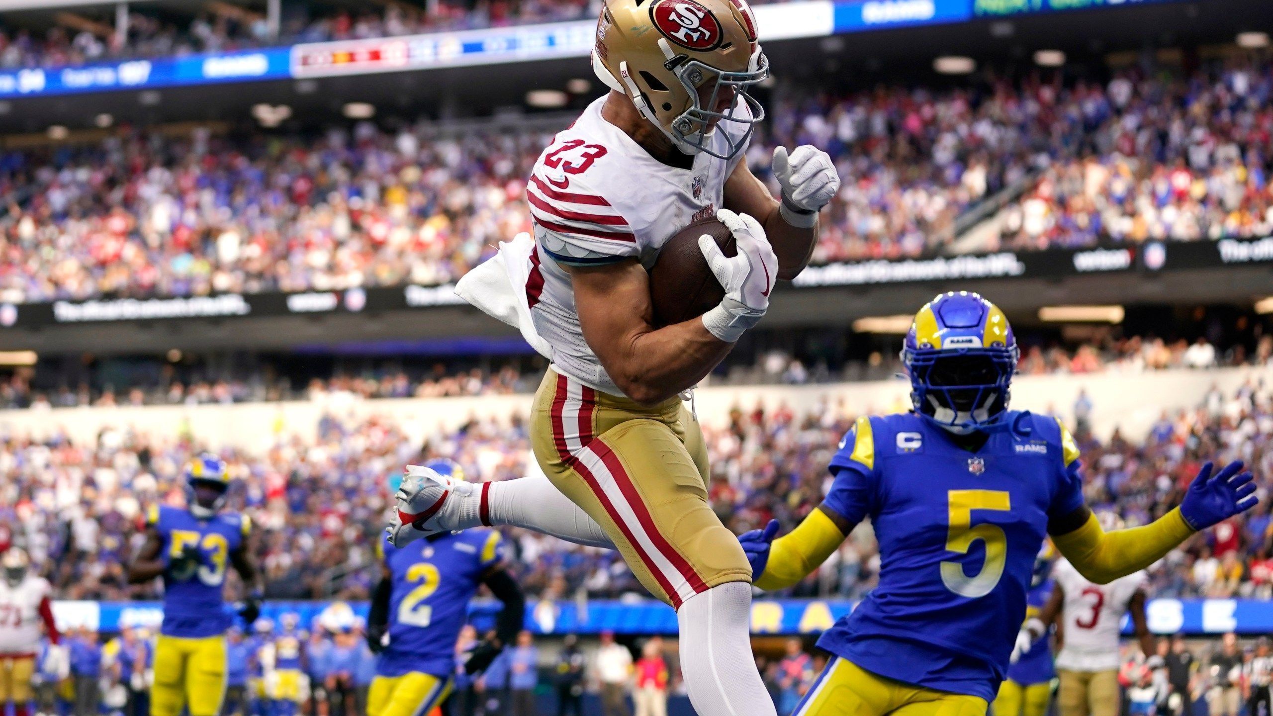 Christian McCaffrey 49ers Wallpapers - Top Free Christian McCaffrey ...