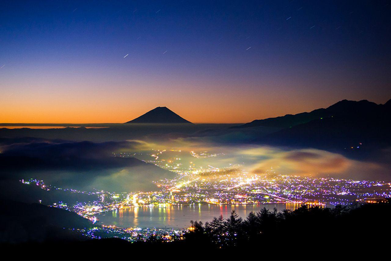 Night Mount Fuji Wallpapers - Top Free Night Mount Fuji Backgrounds ...
